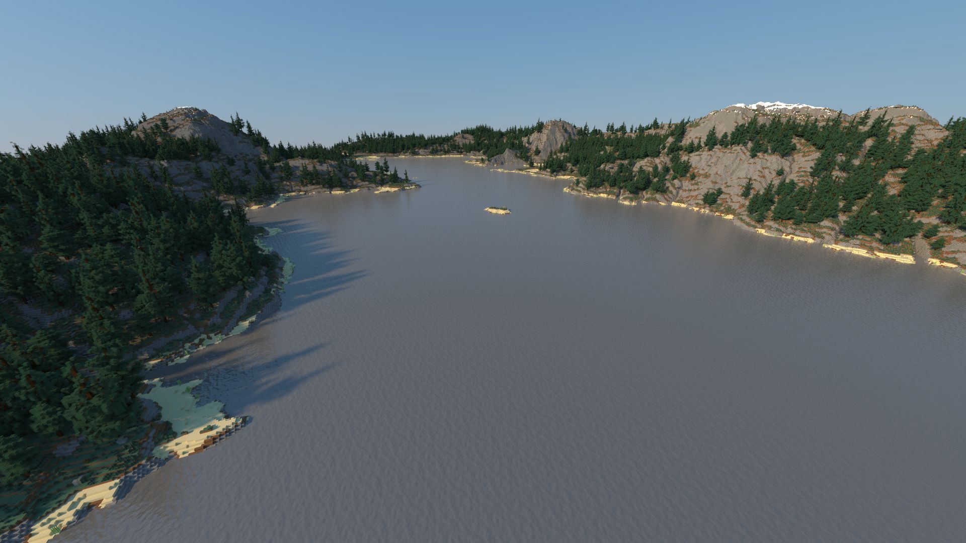 First ever render on my custom made GAEA world. | Scrolller