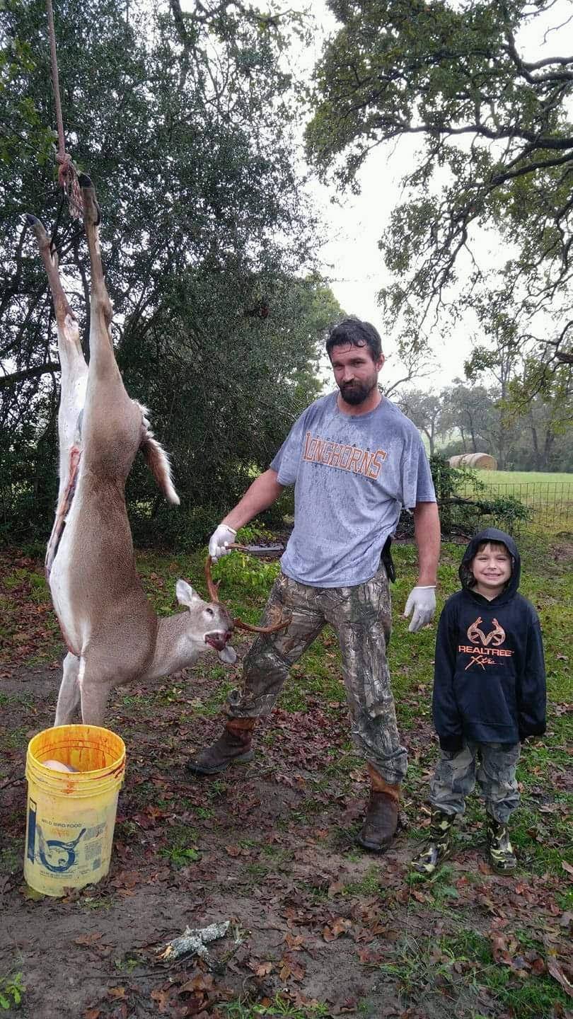 First ever white tail buck from 2016. Central TX | Scrolller