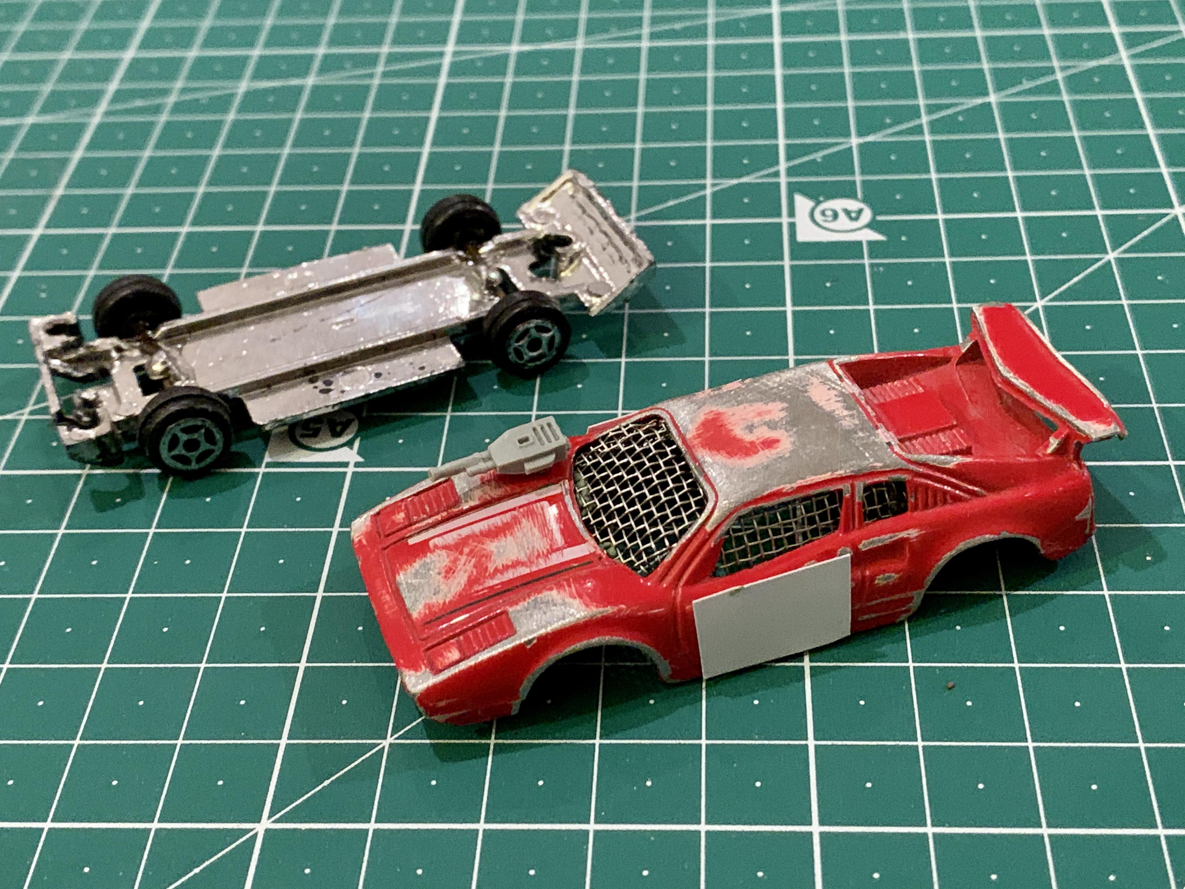 First Gaslands car conversion in progress ... next step: primer | Scrolller