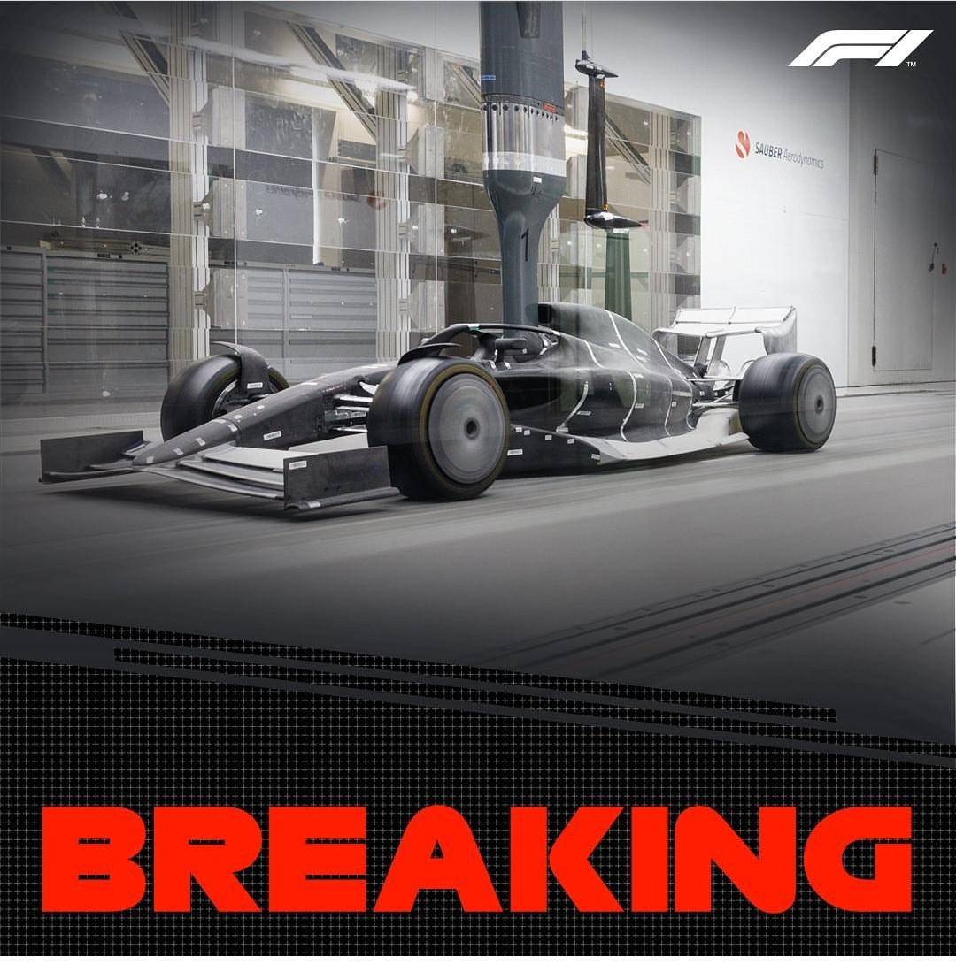 First image of a 2021 F1 car | Scrolller
