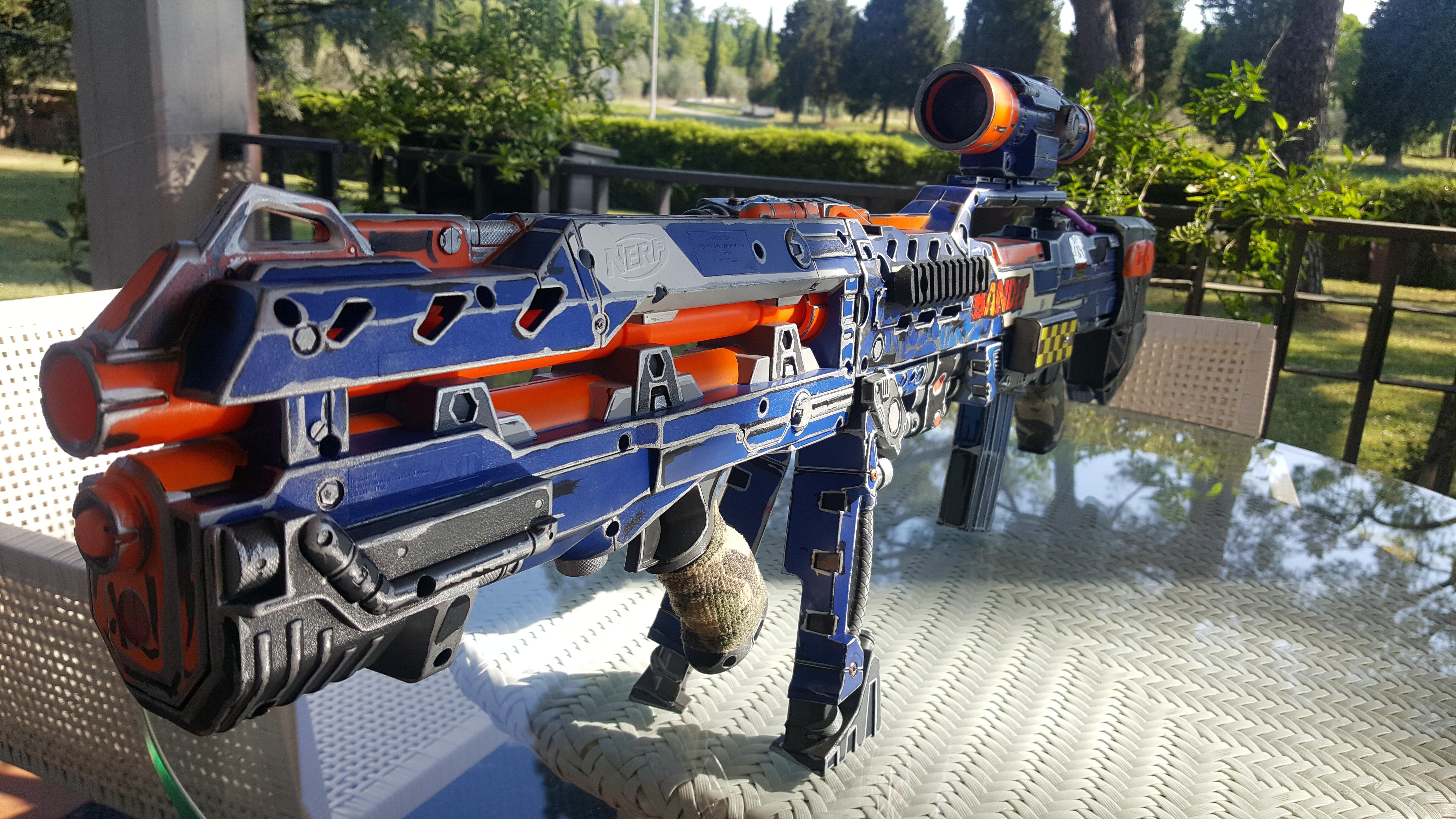 First Nerf/Airsoft hybrid in cel-shading | Scrolller