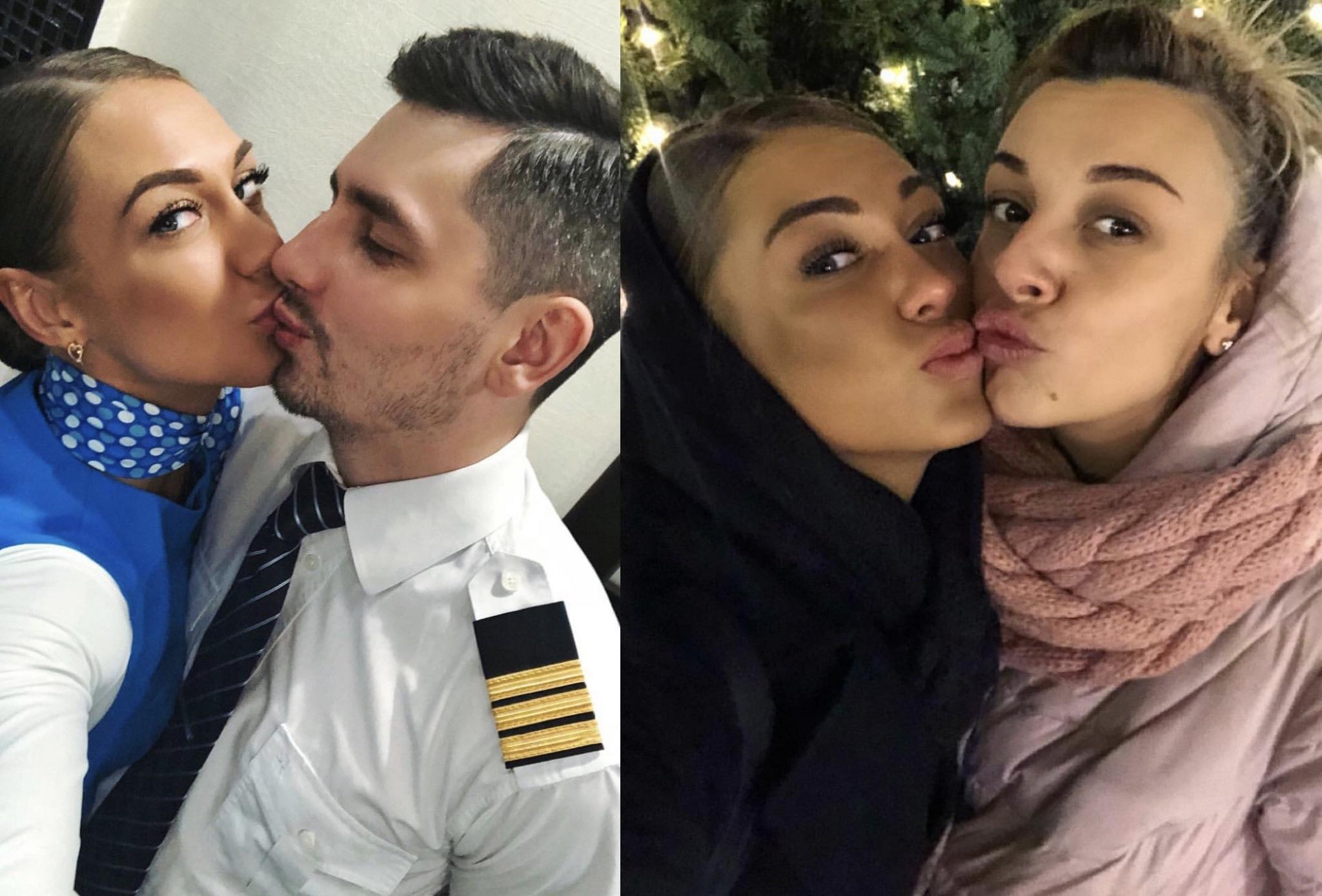 First Officer and Cabin Manager. She loves to be naughty at work | Scrolller