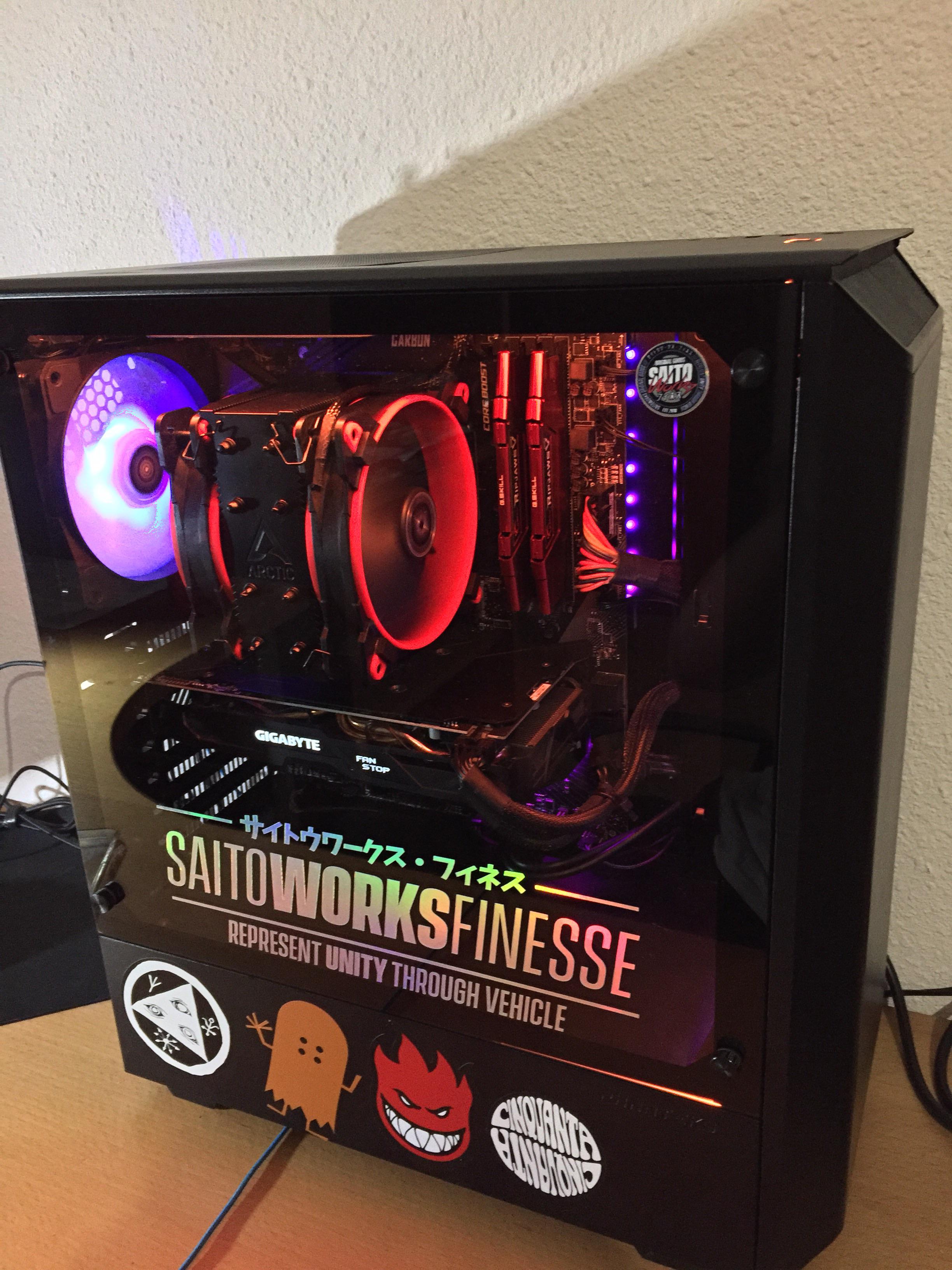 First pc build FULL AMD | Scrolller