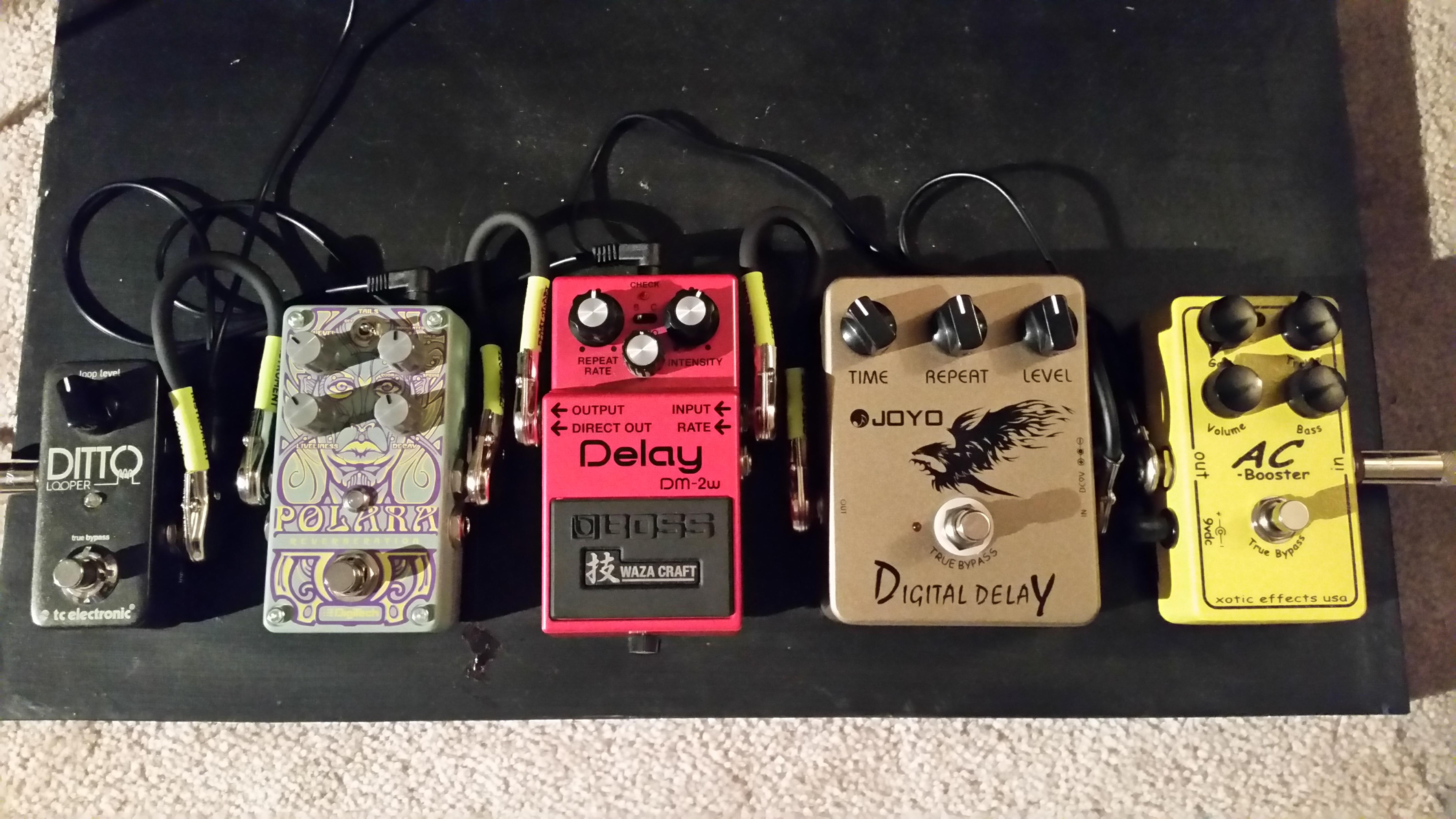 First pedal board! | Scrolller