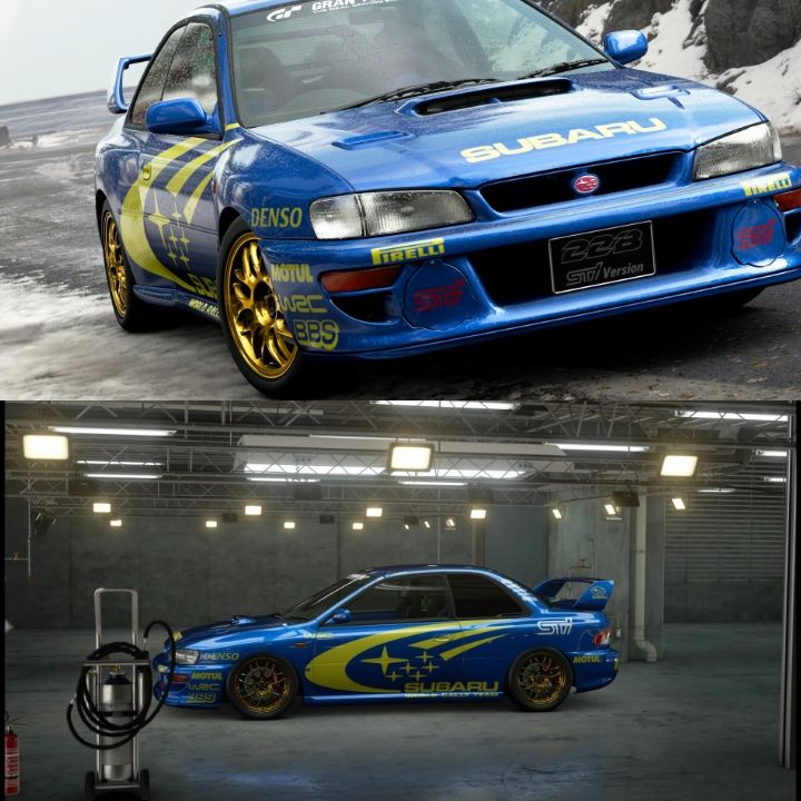 First proper try for a livery. Subaru WRX 22B | Scrolller