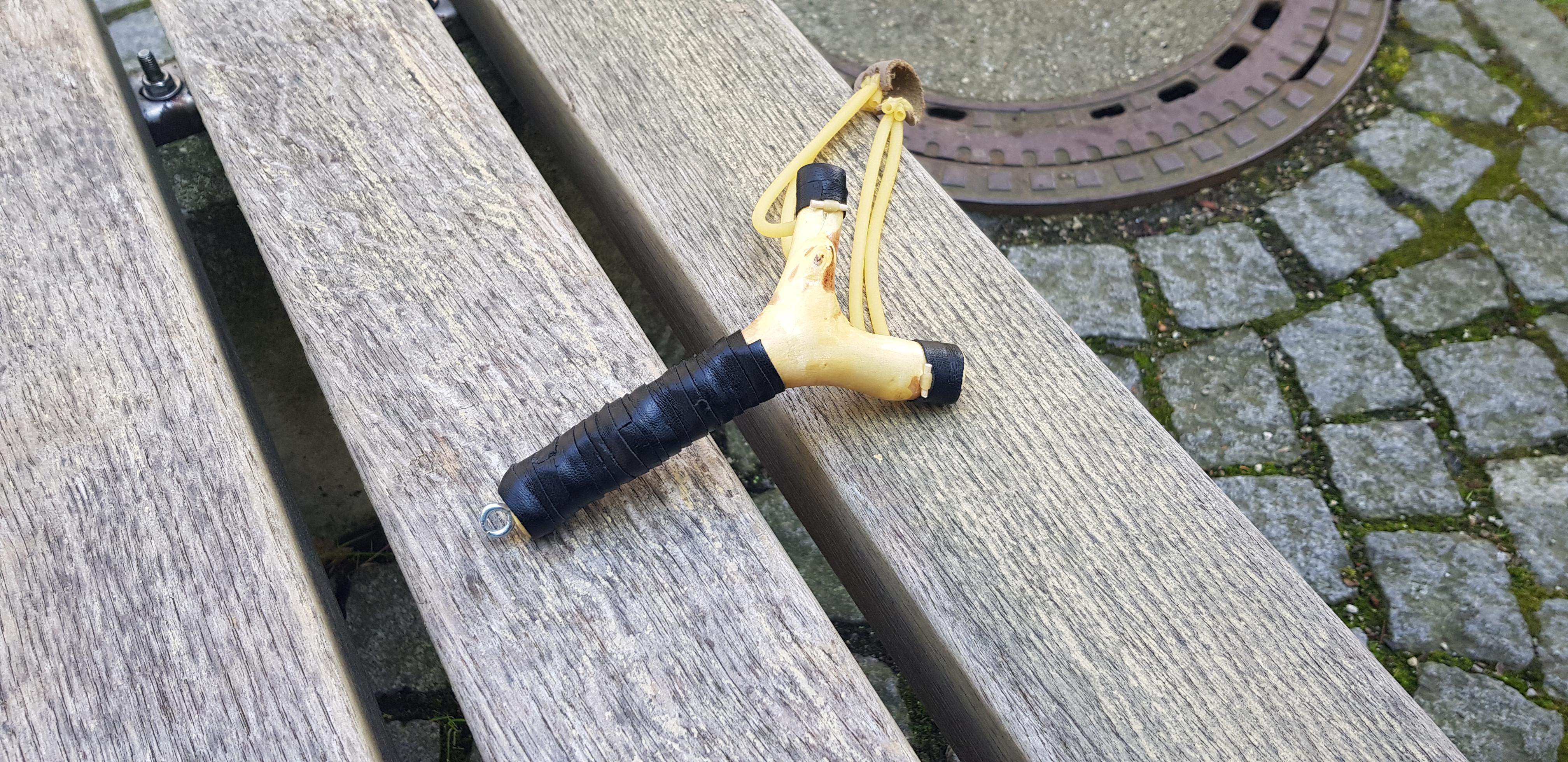 First selfmade natural Slingshot | Scrolller