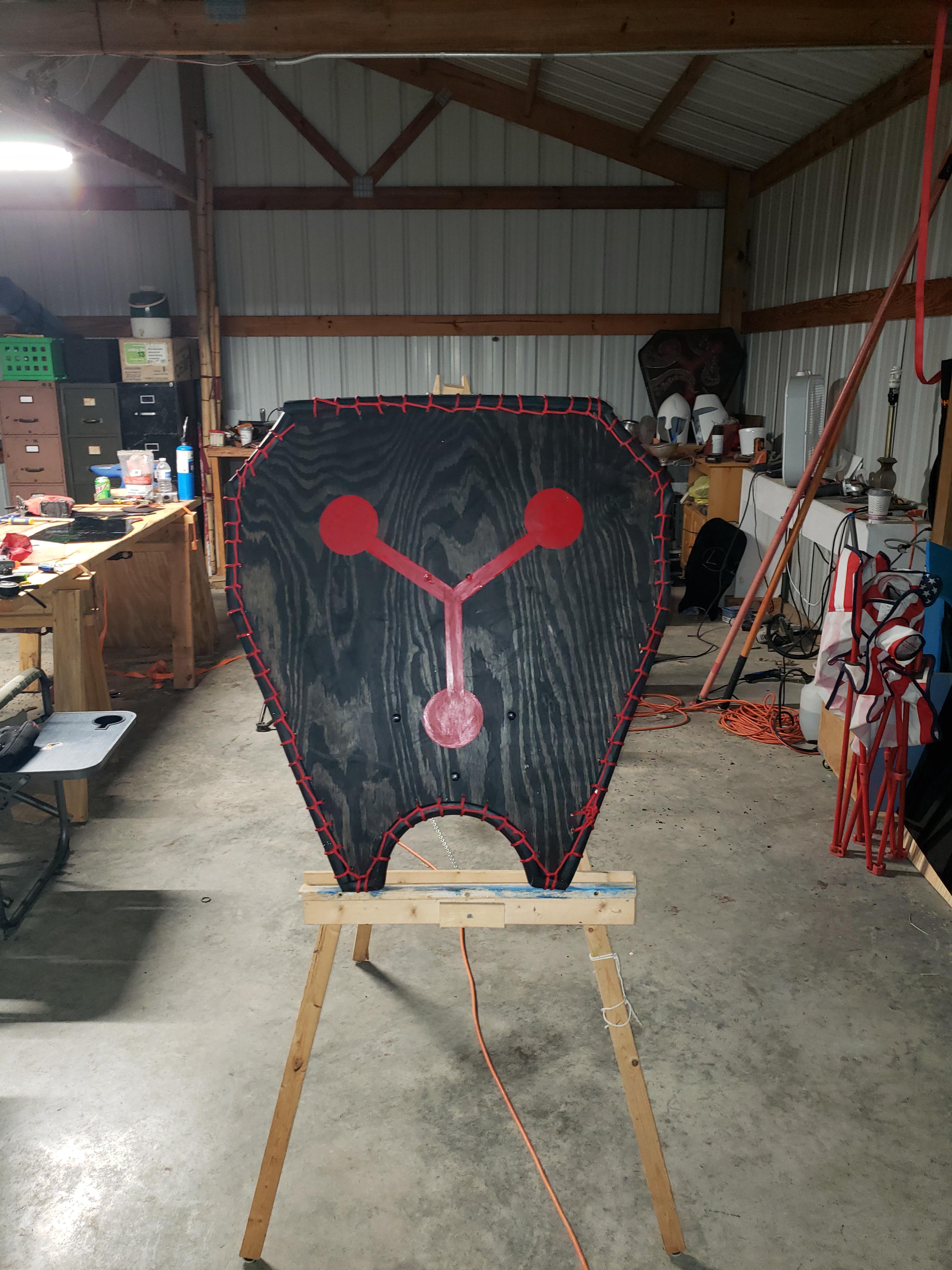 First shield complete | Scrolller