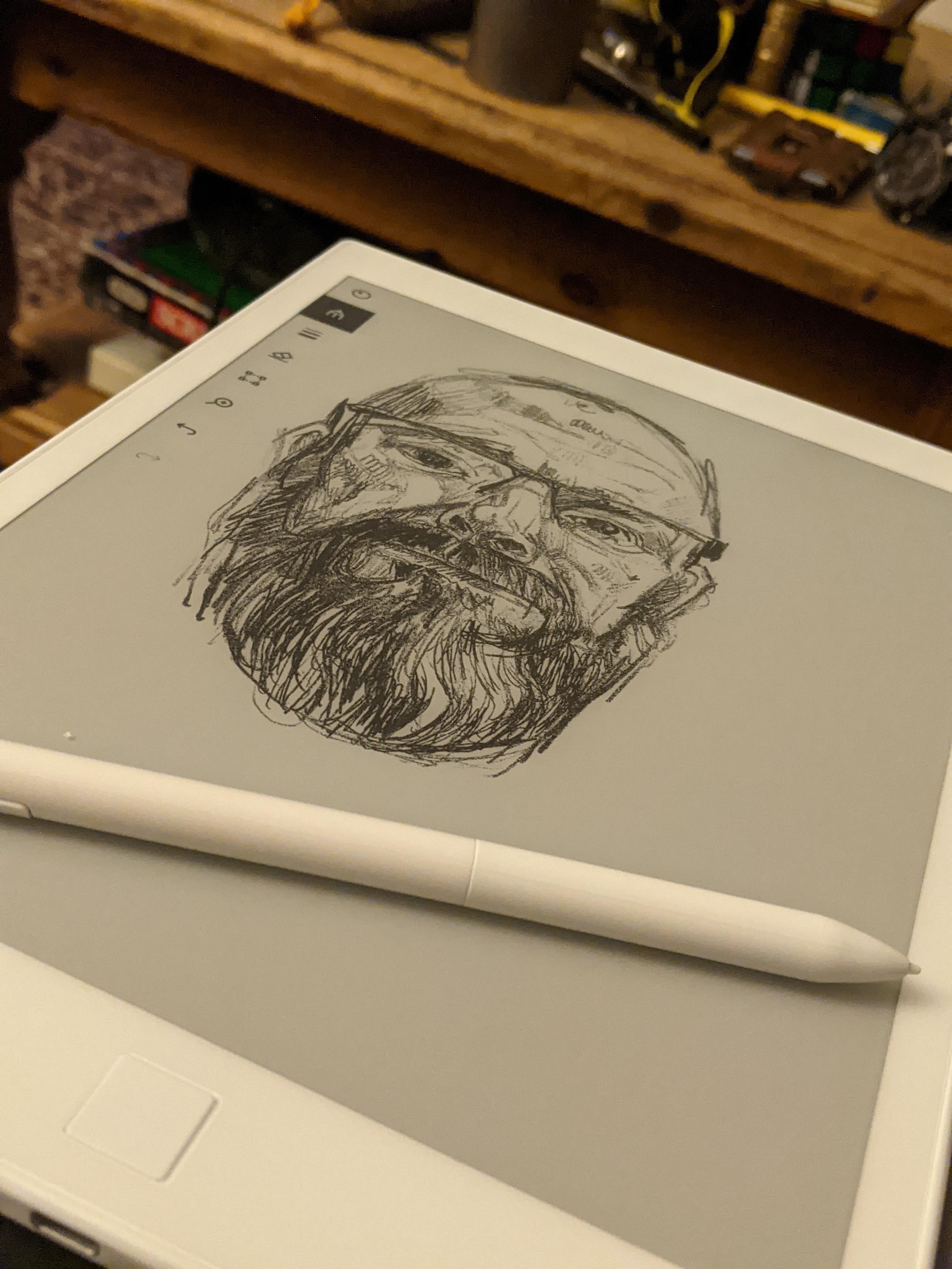 First sketch on the remarkable | Scrolller