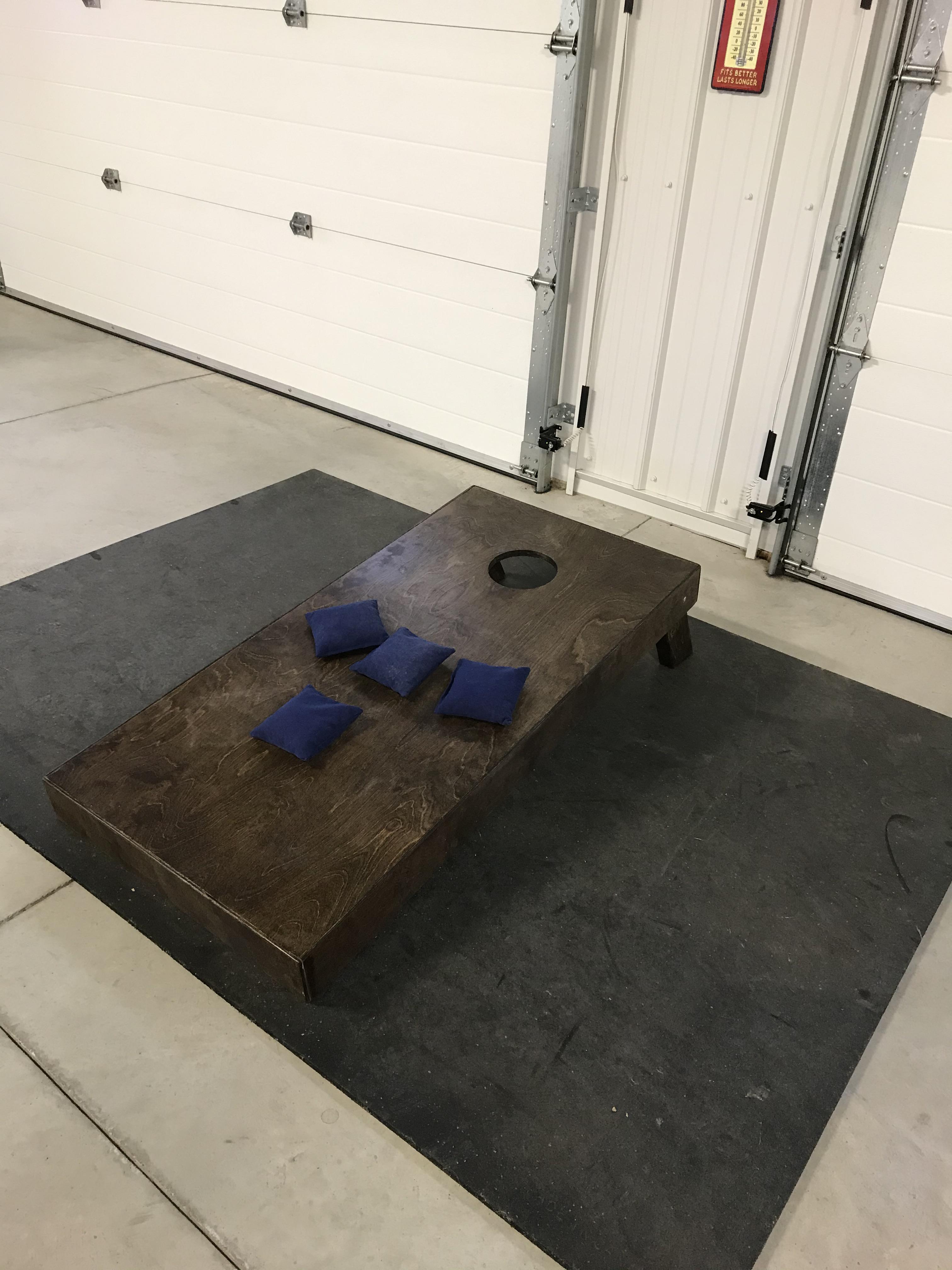 First time building a cornhole | Scrolller