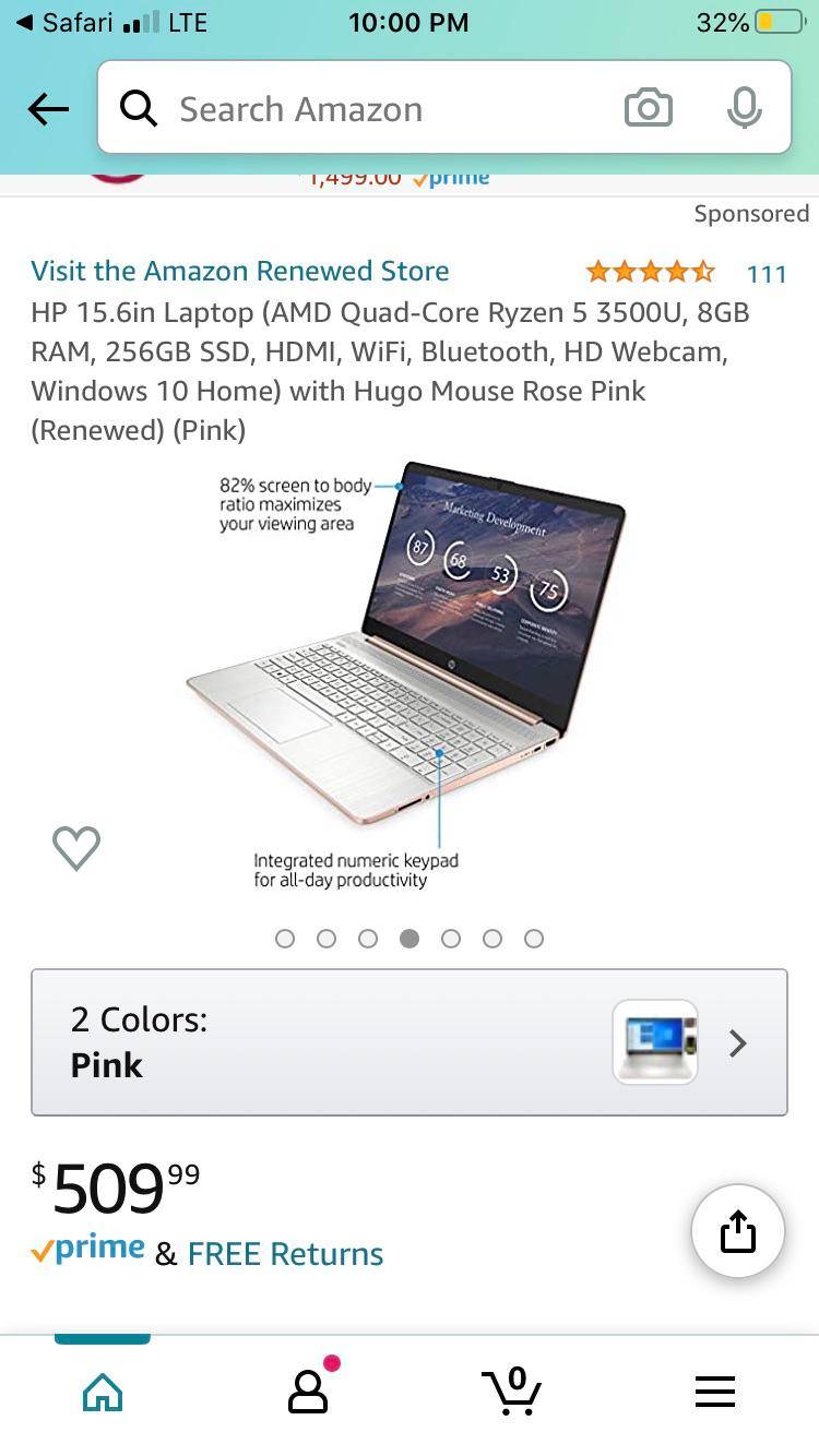 First time buying a laptop. Will be used for school. This is what I was ...