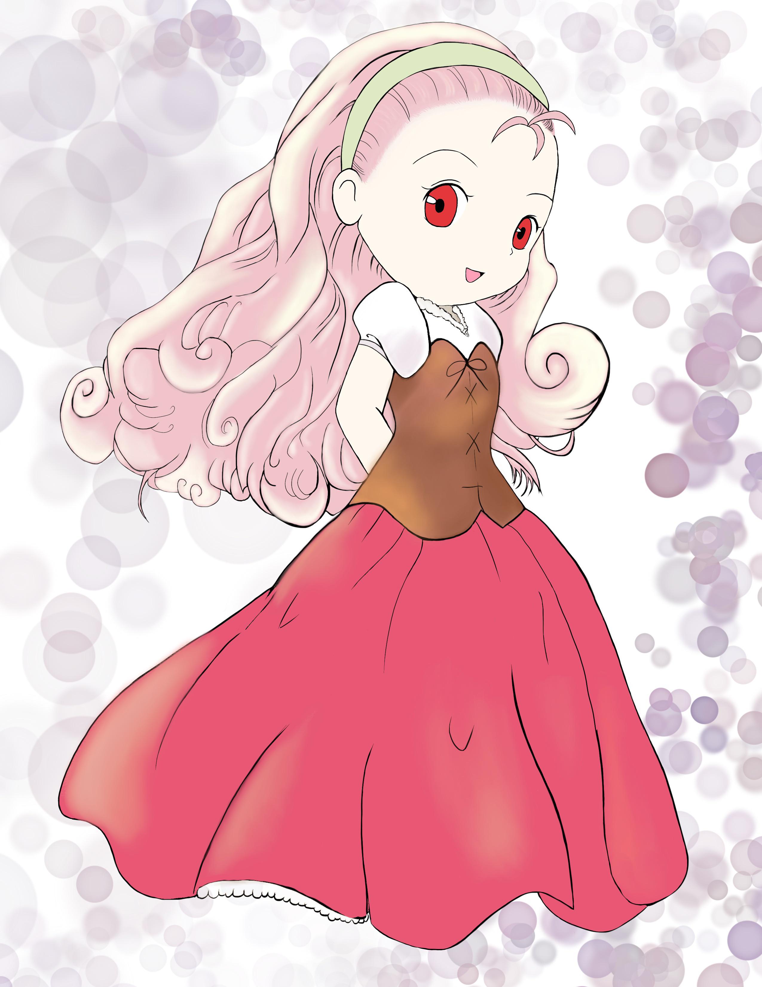 First time drawing Popuri on Procreate 💕 | Scrolller