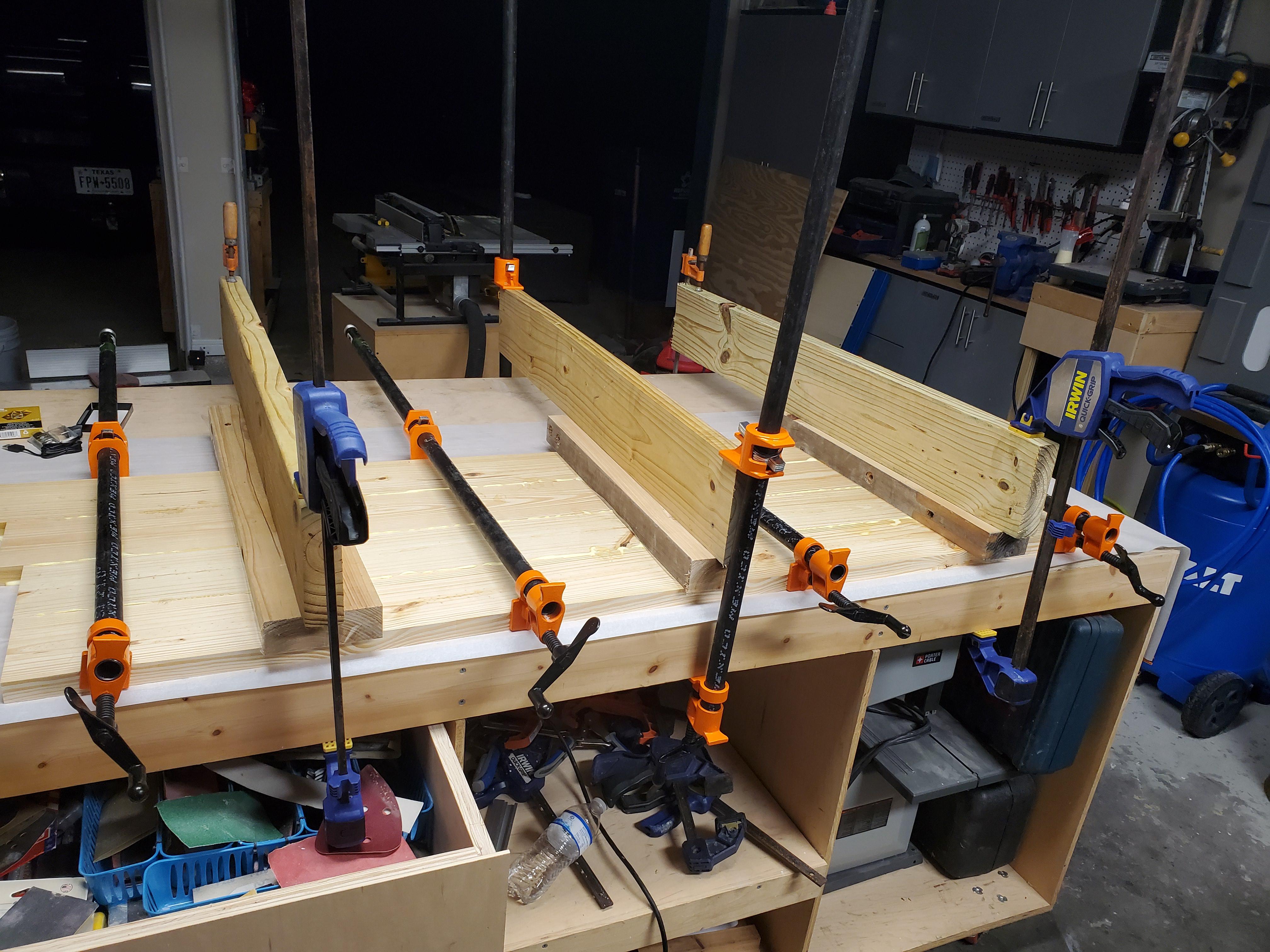 First time gluing a table top | Scrolller