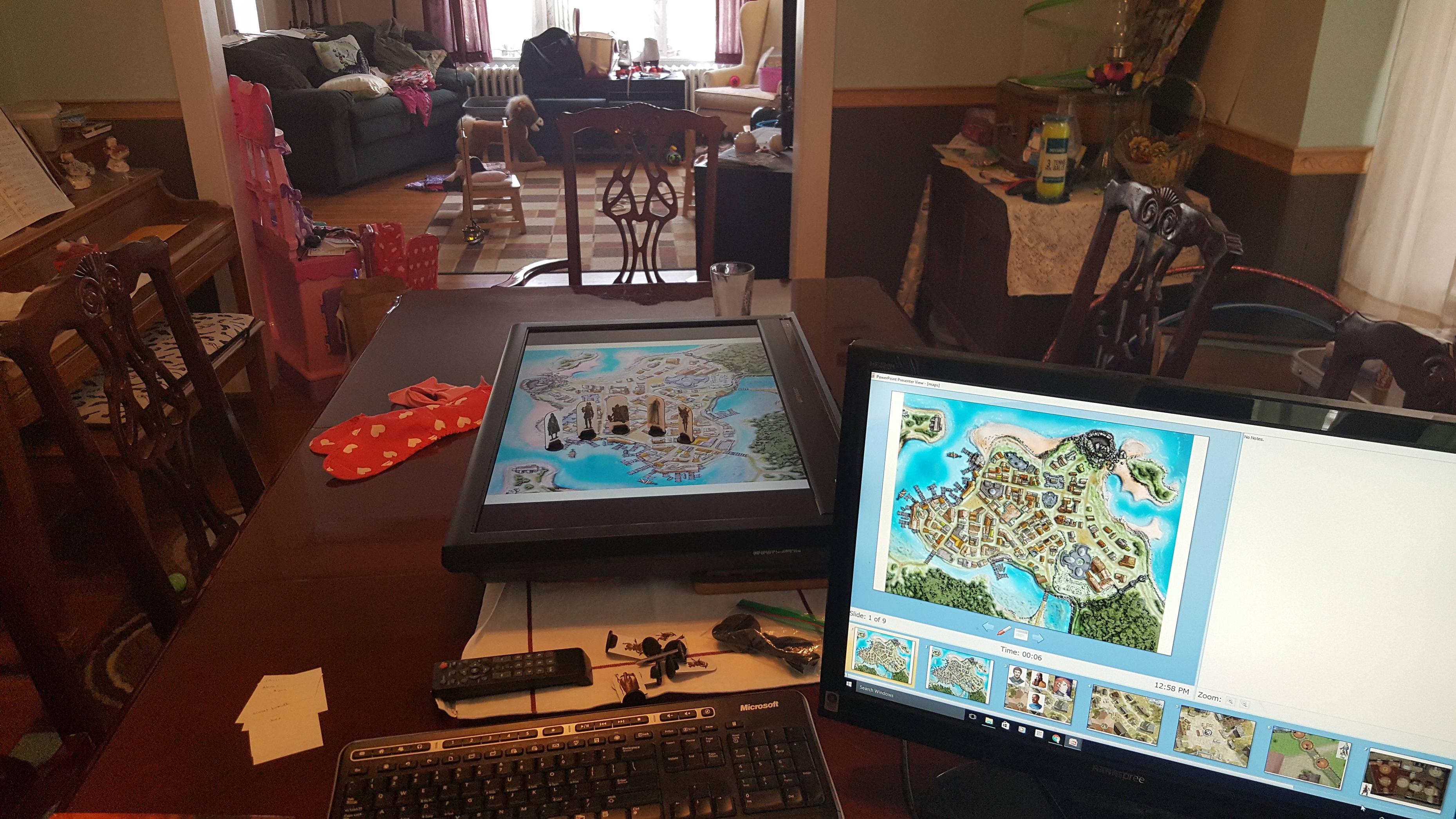 First time GM tonight, starting RotRL with 5 players, here's my setup | Scrolller