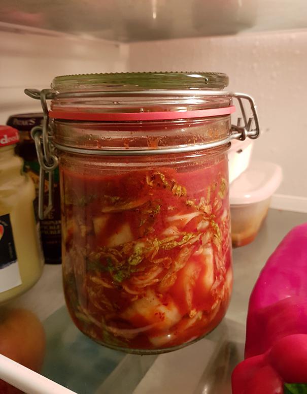 First time making kimchi...and now I wait! | Scrolller