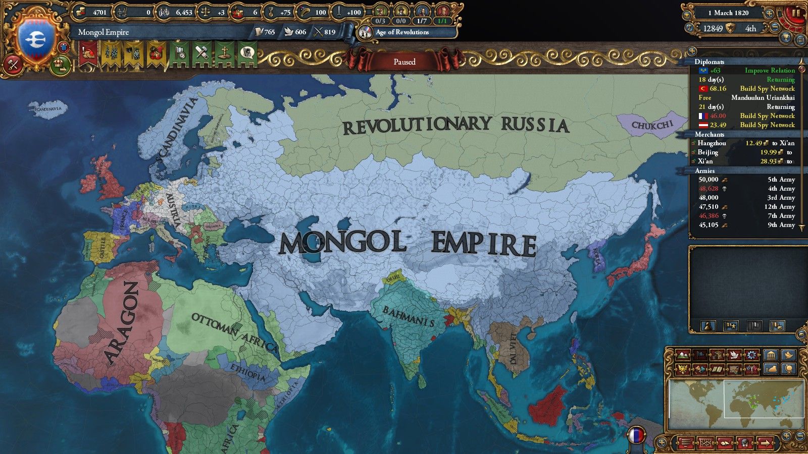 First time reforming the Mongol Empire! | Scrolller