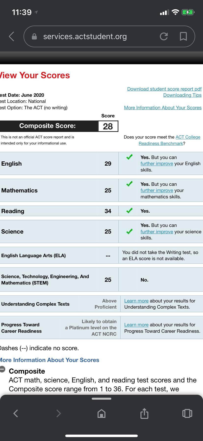 First Time Taking ACT as a Rising Junior; my target score is a 32-34, tips?? | Scrolller