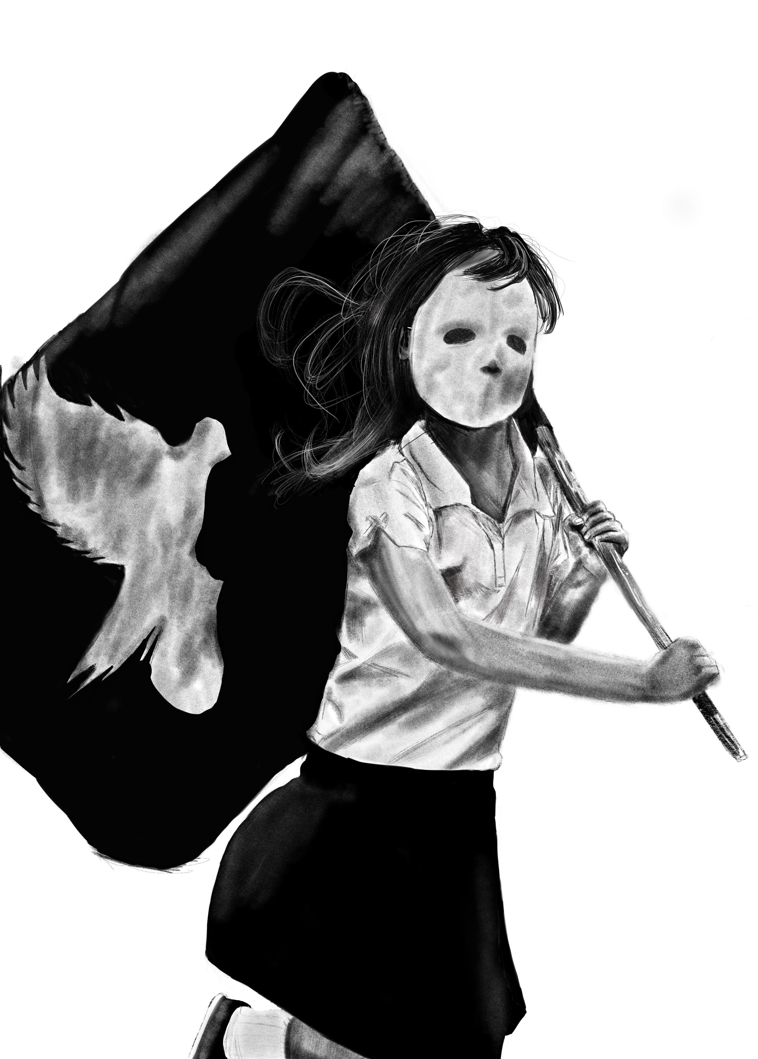 First time trying digital art and I decided to draw the cover image of ... First time trying digital art and I decided to draw the cover image of ...