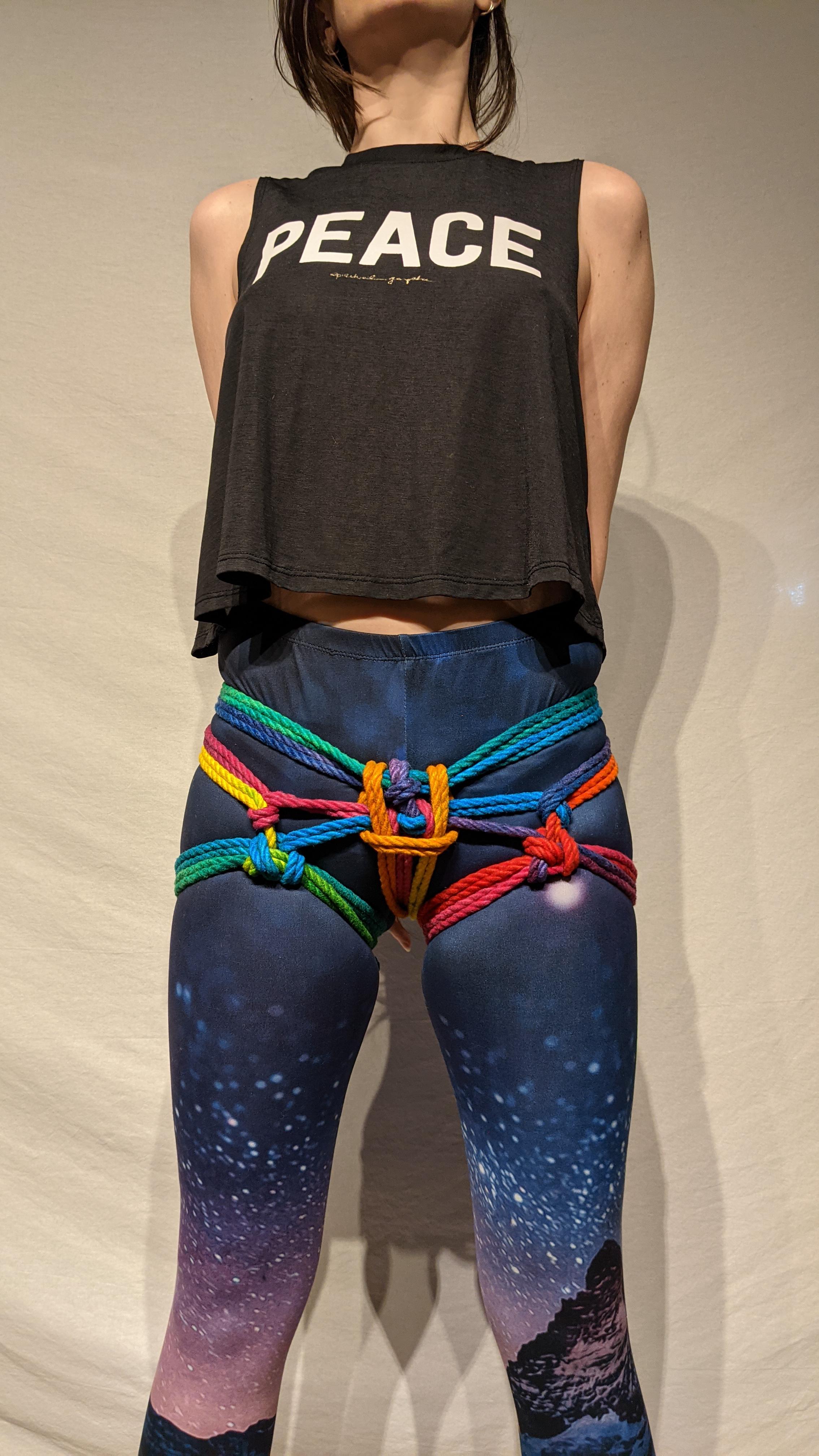 First time tying the newest version of my hip harness. | Scrolller