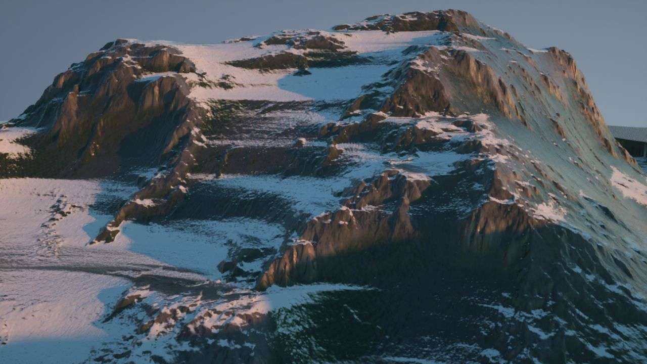 first try to make mountain :) | Scrolller