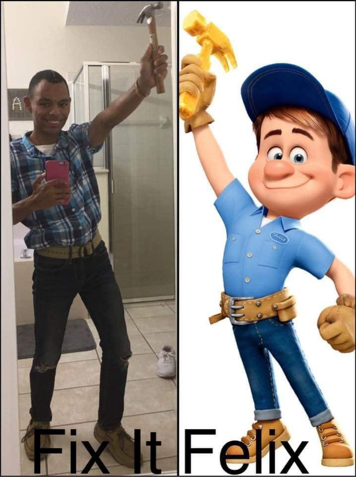 Fix it Felix cosplay By Todd | Scrolller