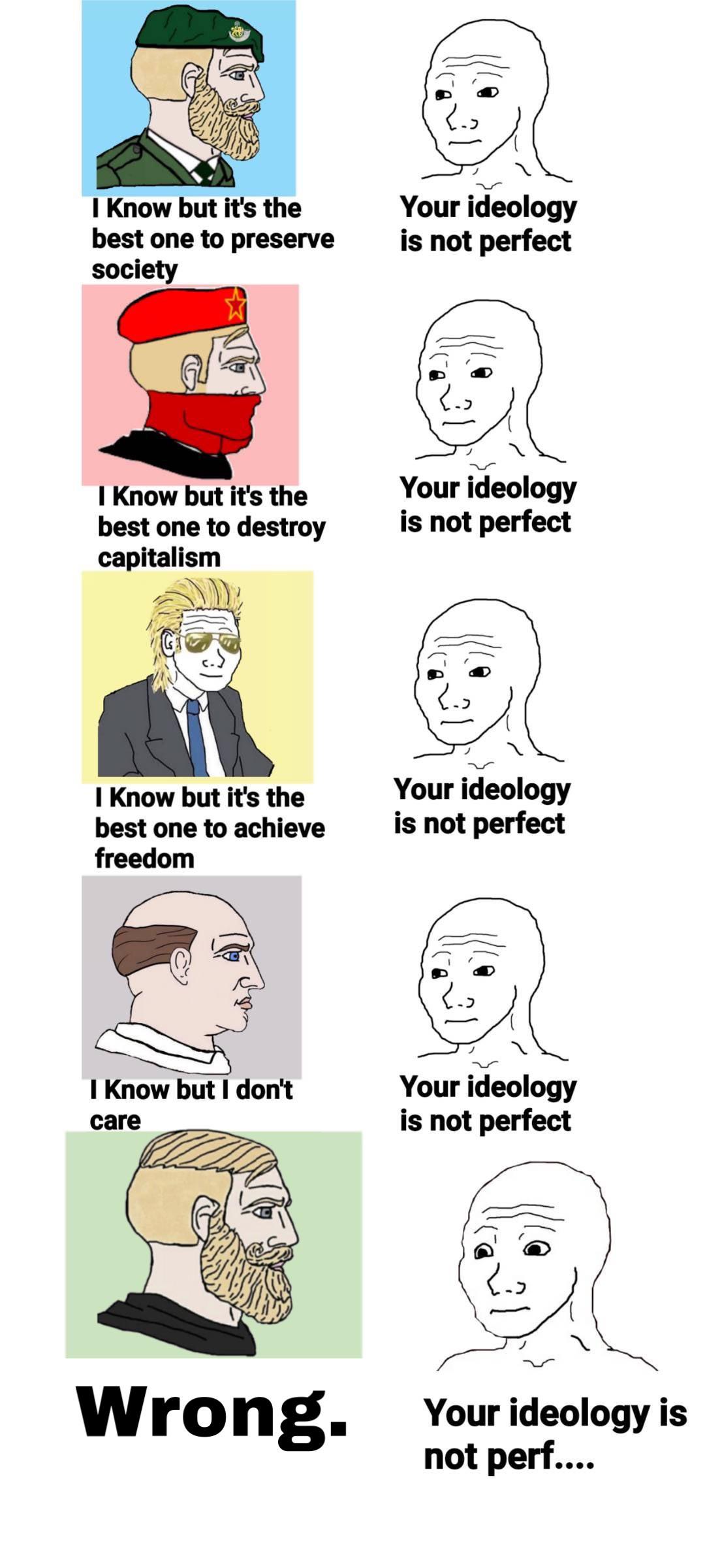 Fixed a meme to make it more epic and based and unbiased and true. 😎 | Scrolller