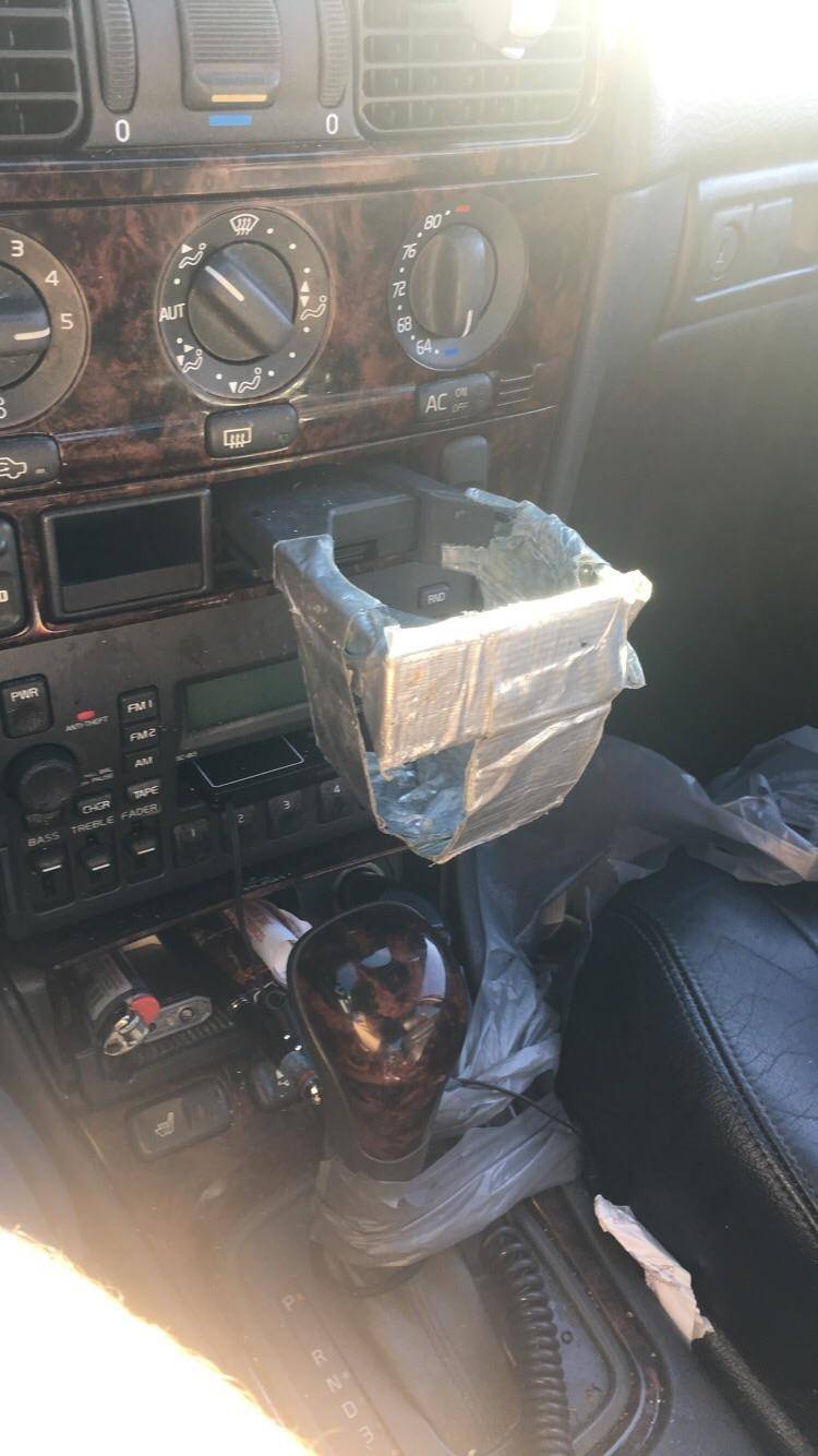 Fixed the cup holder! (X-Post from /r/justrolledintotheshop) | Scrolller