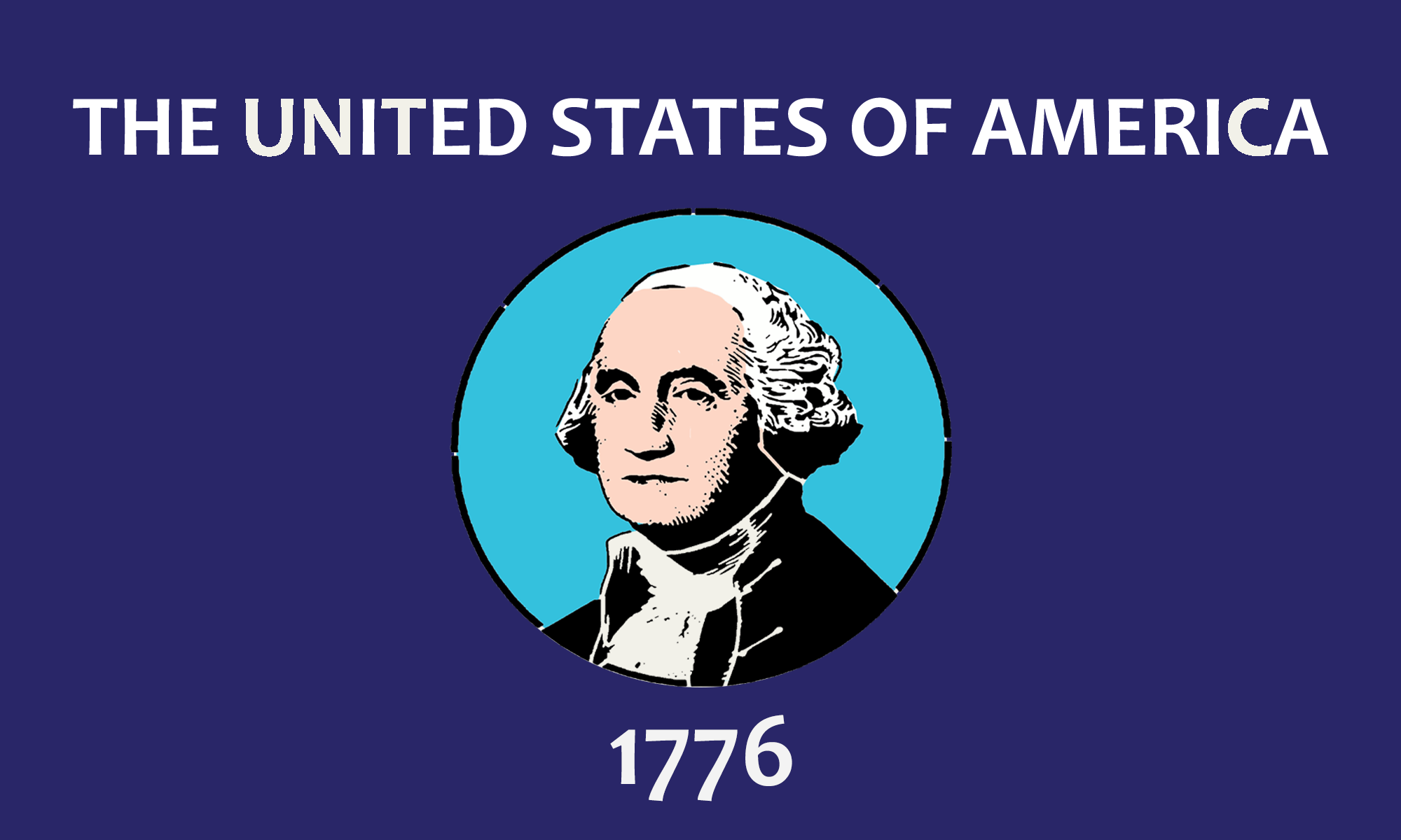 Flag of the USA if it was a US state | Scrolller