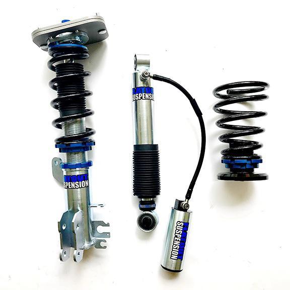 Flatout Suspension SX Coilovers with rear reservoirs for 500 Abarth! | Scrolller