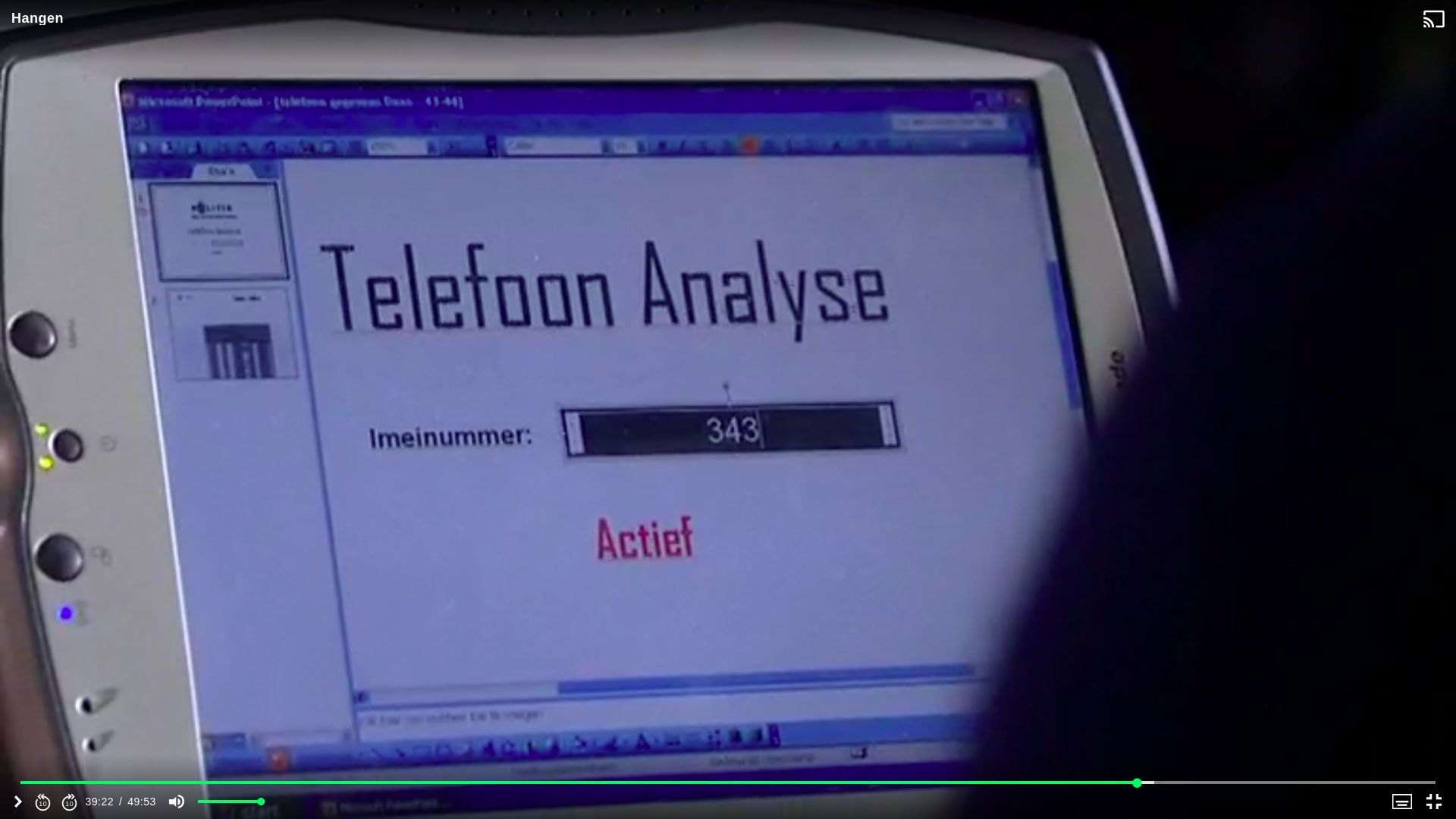 [Flikken Maastricht] Finding call history in PowerPoint | Scrolller