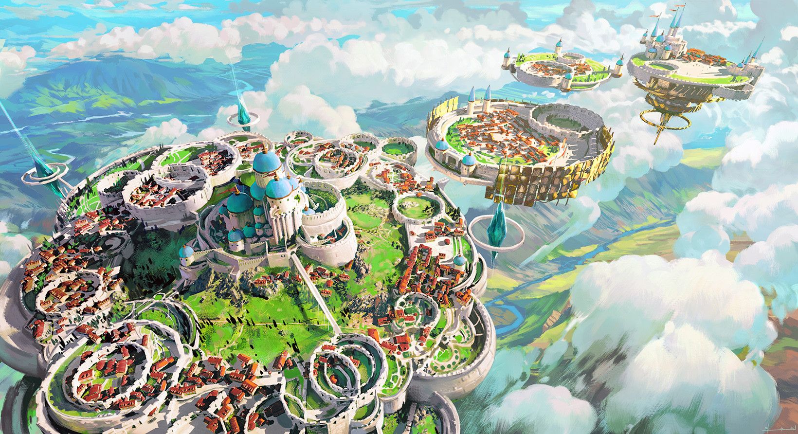 Floating Castle by Seunghee Lee | Scrolller