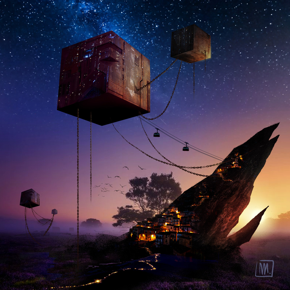 Floating cubes: CC to the next level? | Scrolller