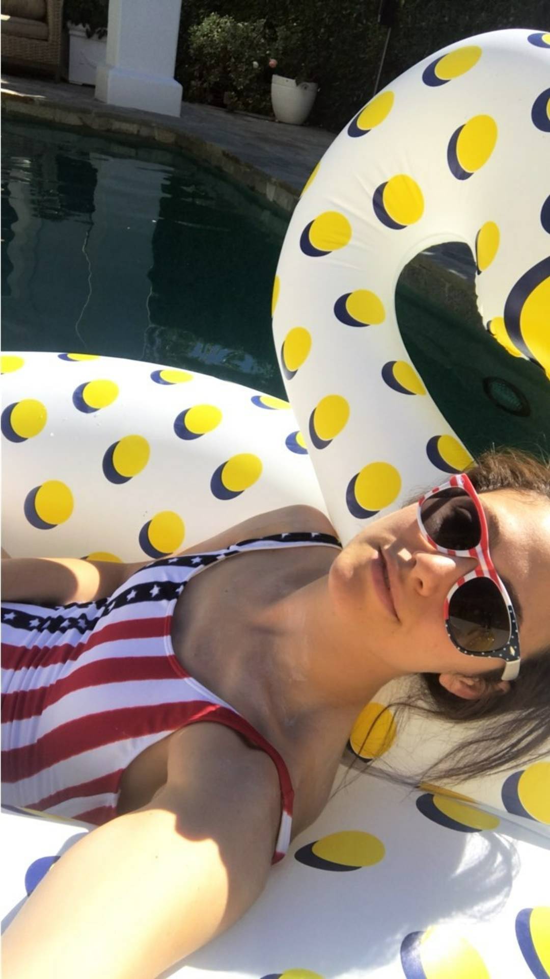 Floating (from her Instagram) | Scrolller