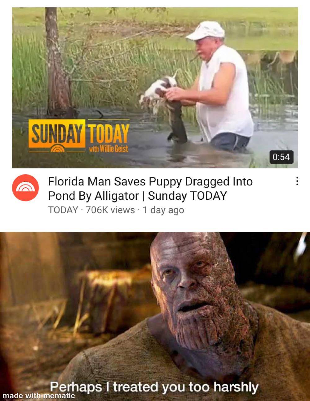 Florida man good | Scrolller