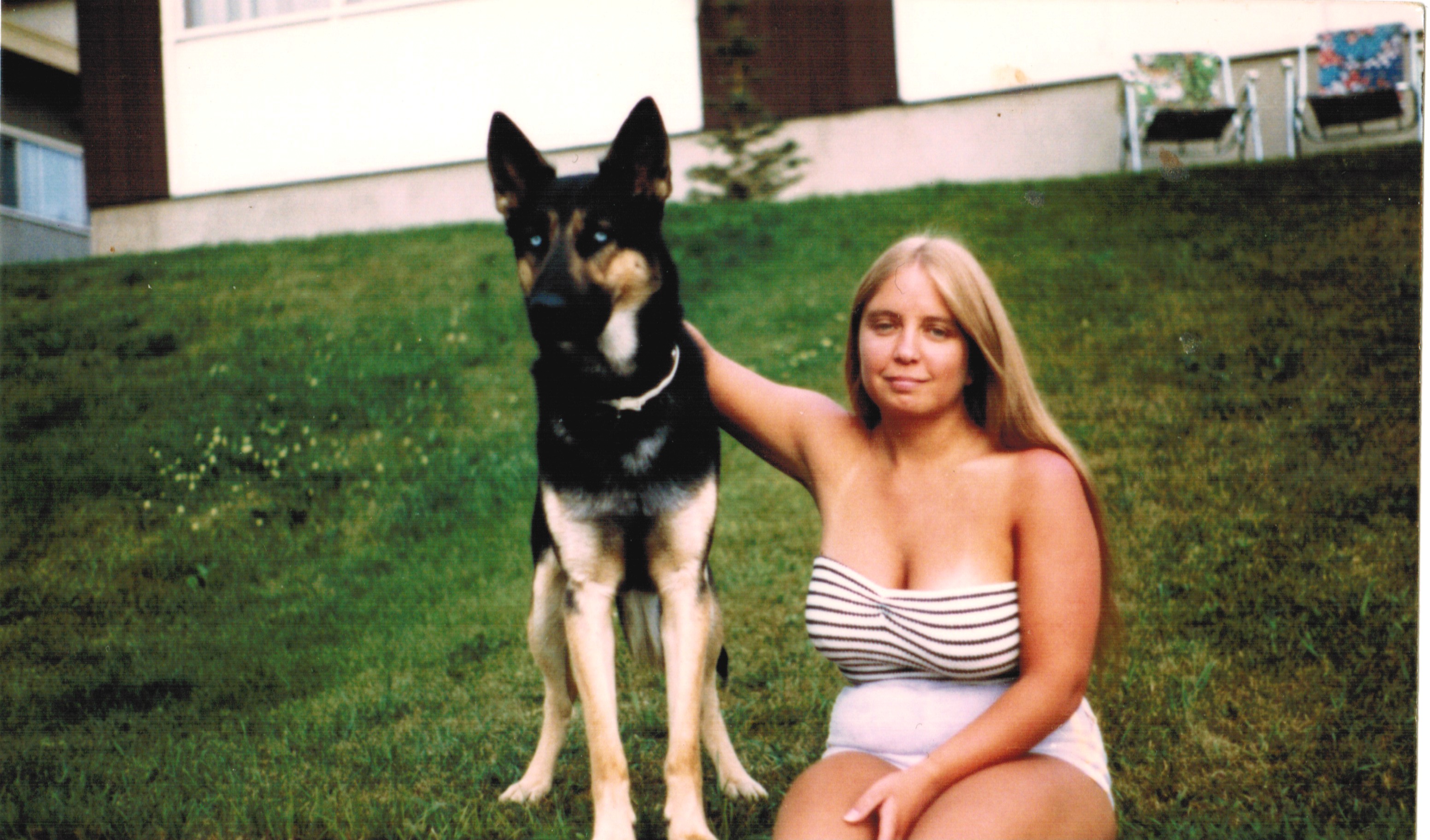 Fluffy the wonder dog, and wife. | Scrolller