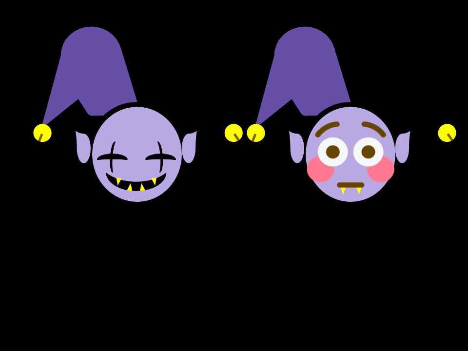 Flushed and smile jevil emojis for your use, absolutely free | Scrolller
