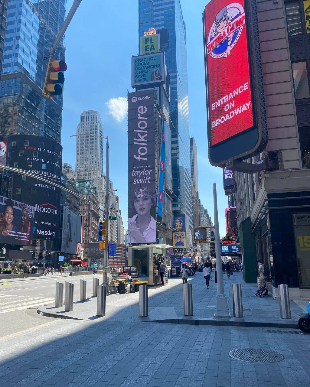 Folklore promo in NYC | Scrolller