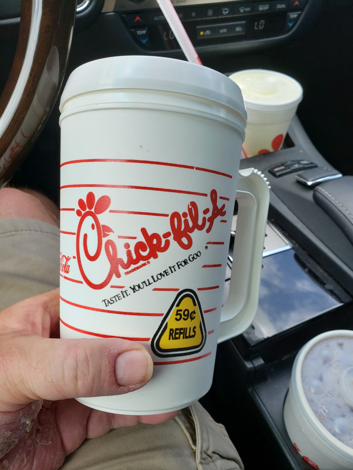 Follow up: I tried to use the 1990 cup. | Scrolller