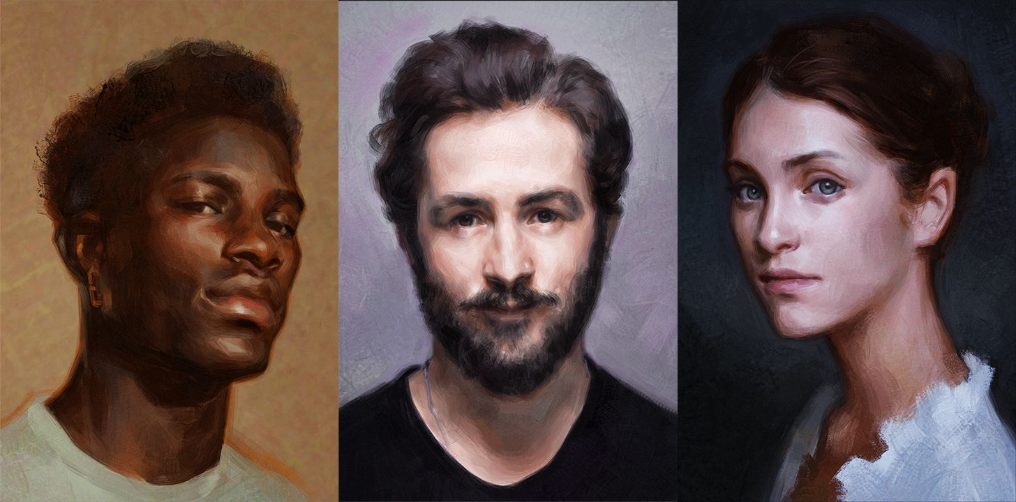 [For Hire] Digital Portrait Artist | Scrolller