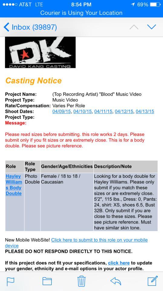 For the record: Hayley is a 32B | Scrolller