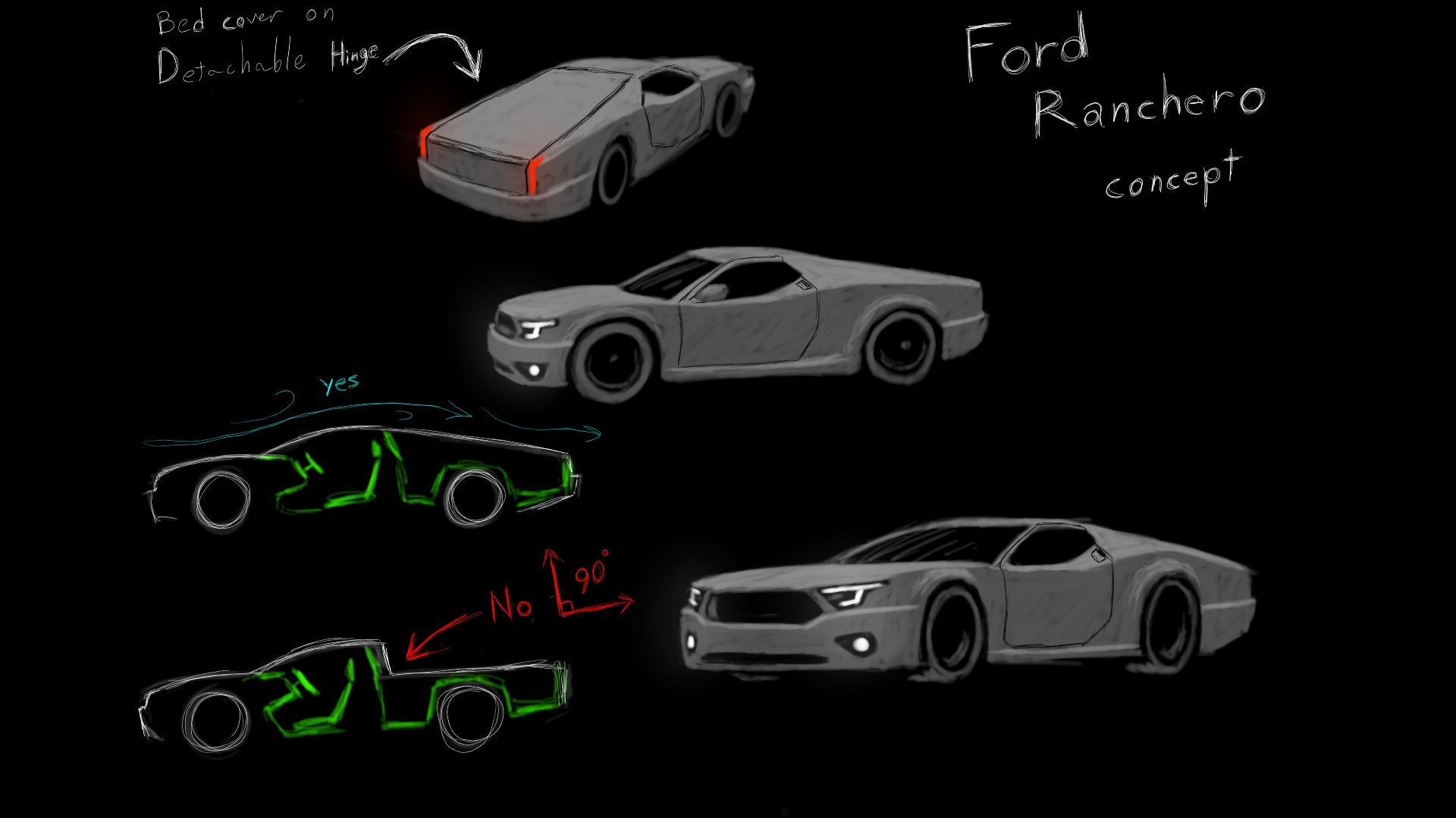 Ford Ranchero Concept | Scrolller