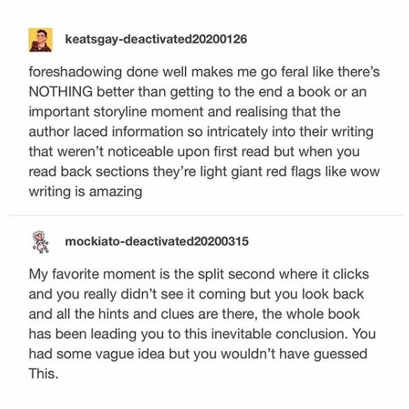 Foreshadowing | Scrolller