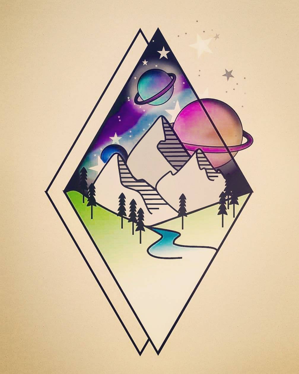 Forrest in Orbit, Me, Digital, 2021 | Scrolller