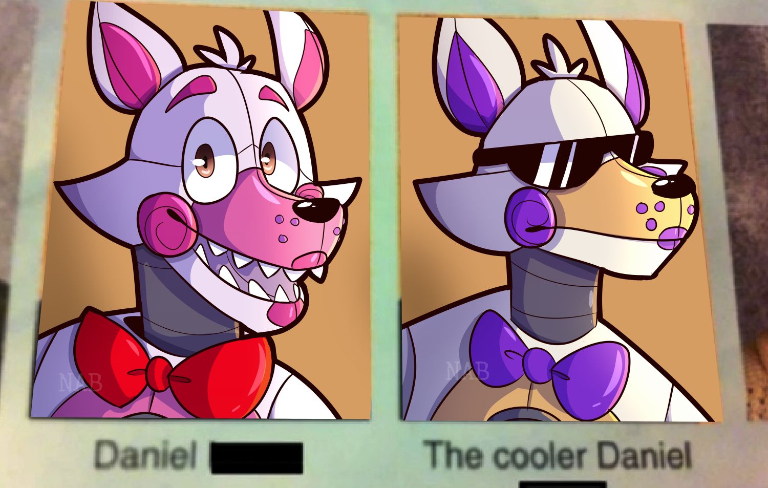 Foxy and the cooler Foxy | Scrolller