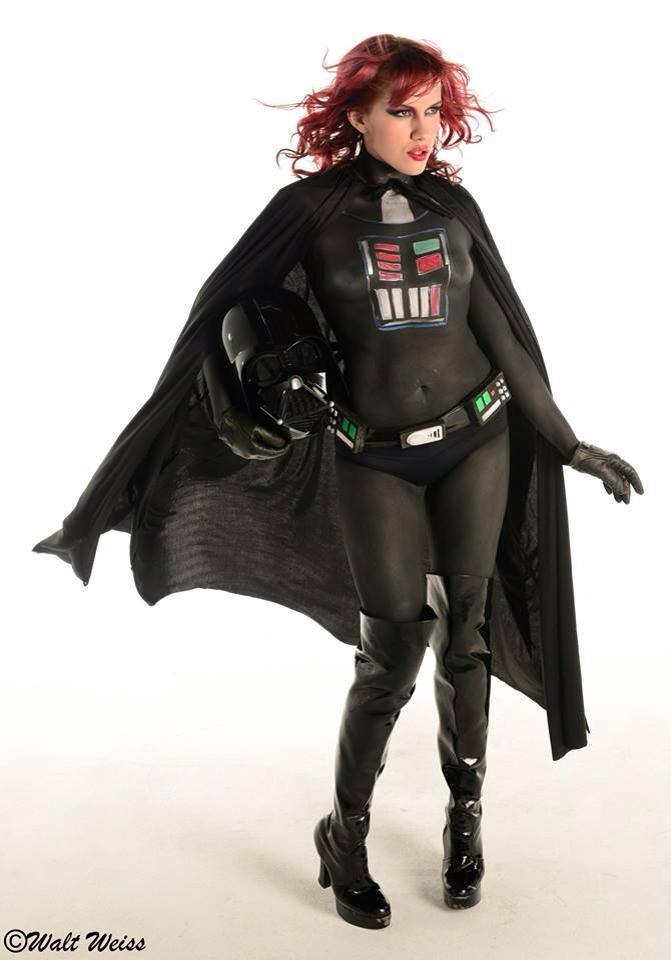 Foxy Roulette Bodypaint Vader | Scrolller