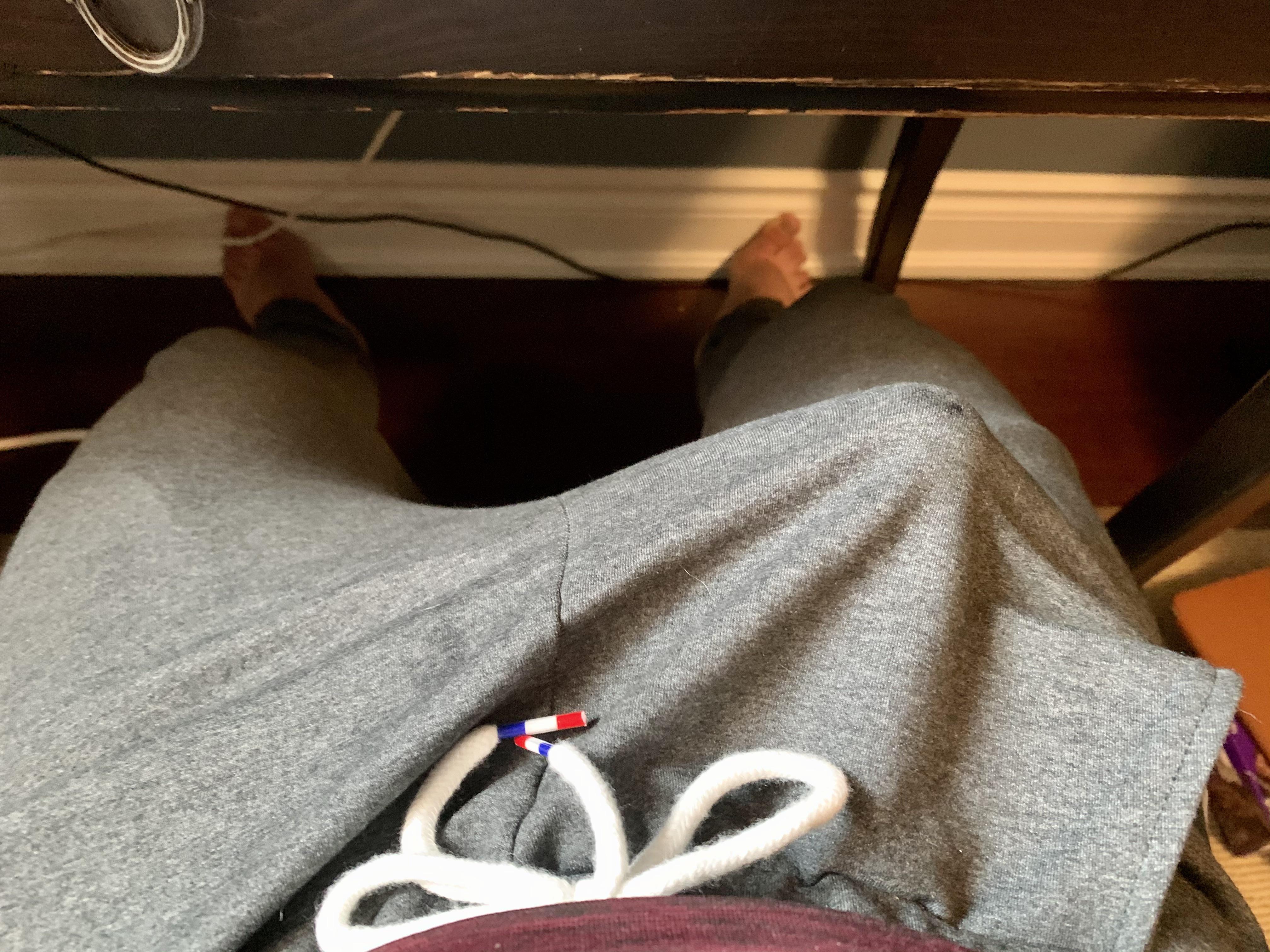 Free balling while studying | Scrolller