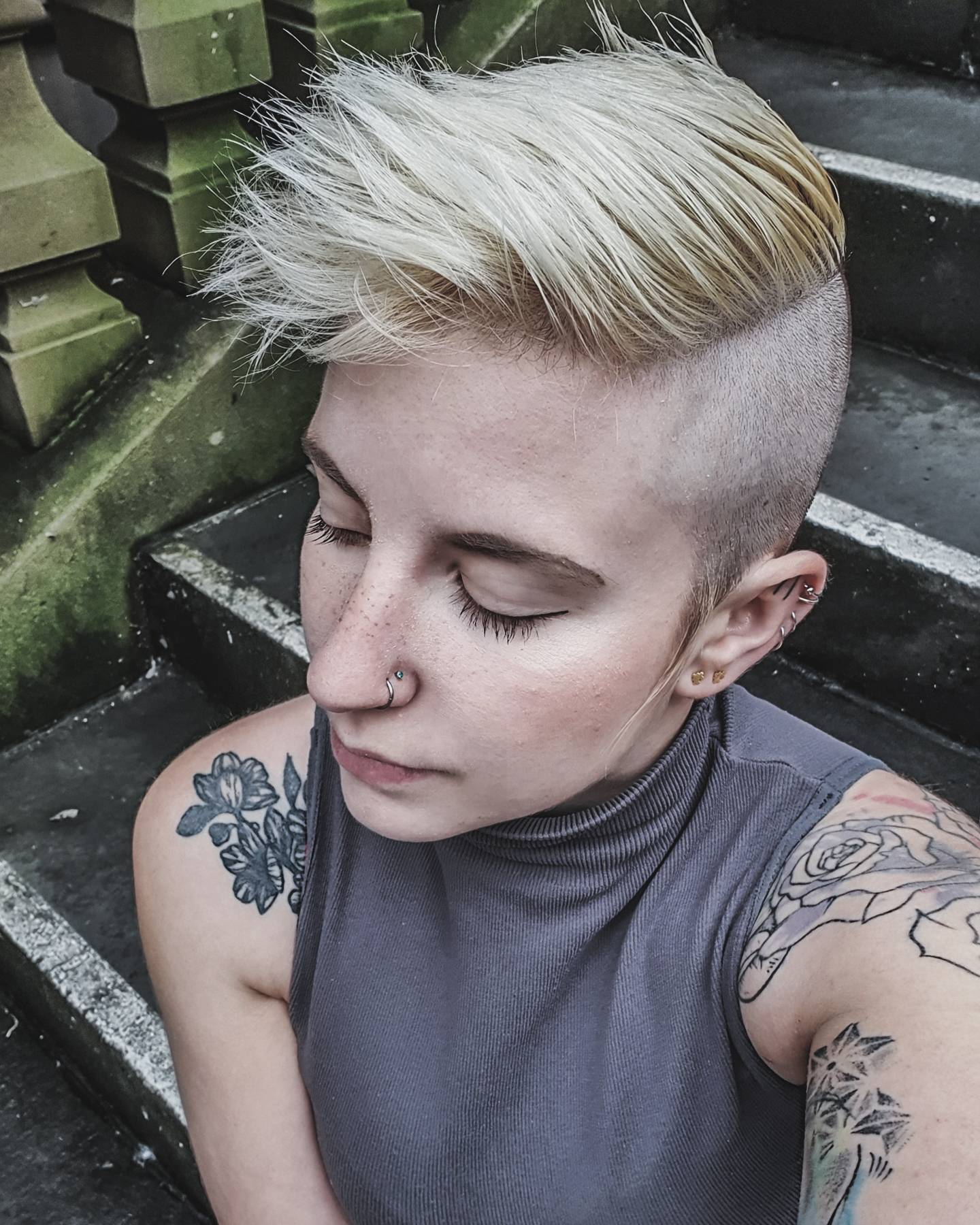 Fresh mohawk. Feeling pretty badass. | Scrolller