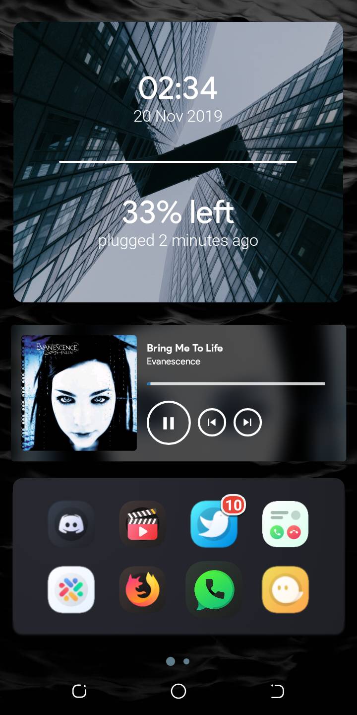 Fresh new home screen set up | Scrolller