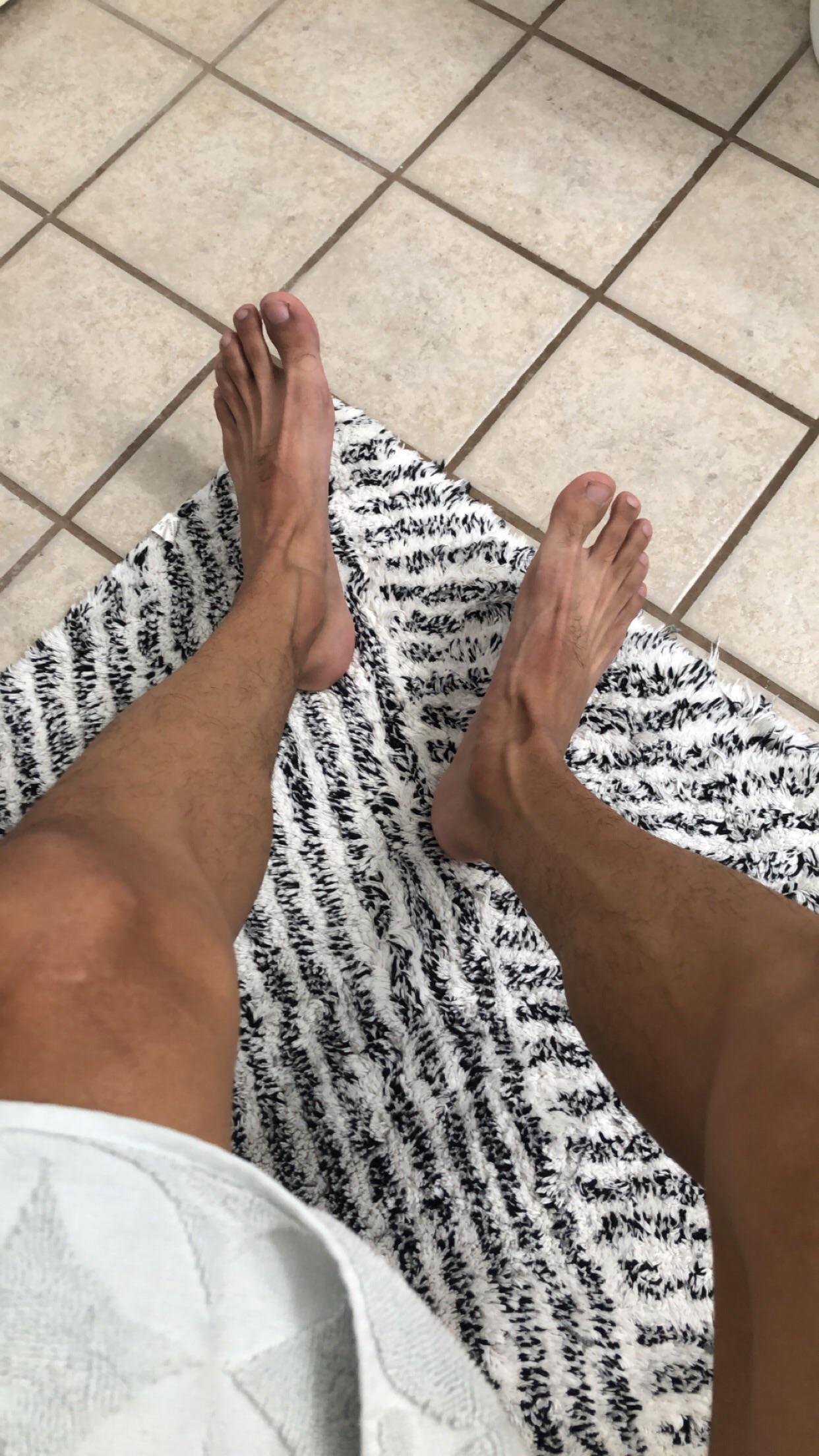 freshly showered 👣😈 | Scrolller