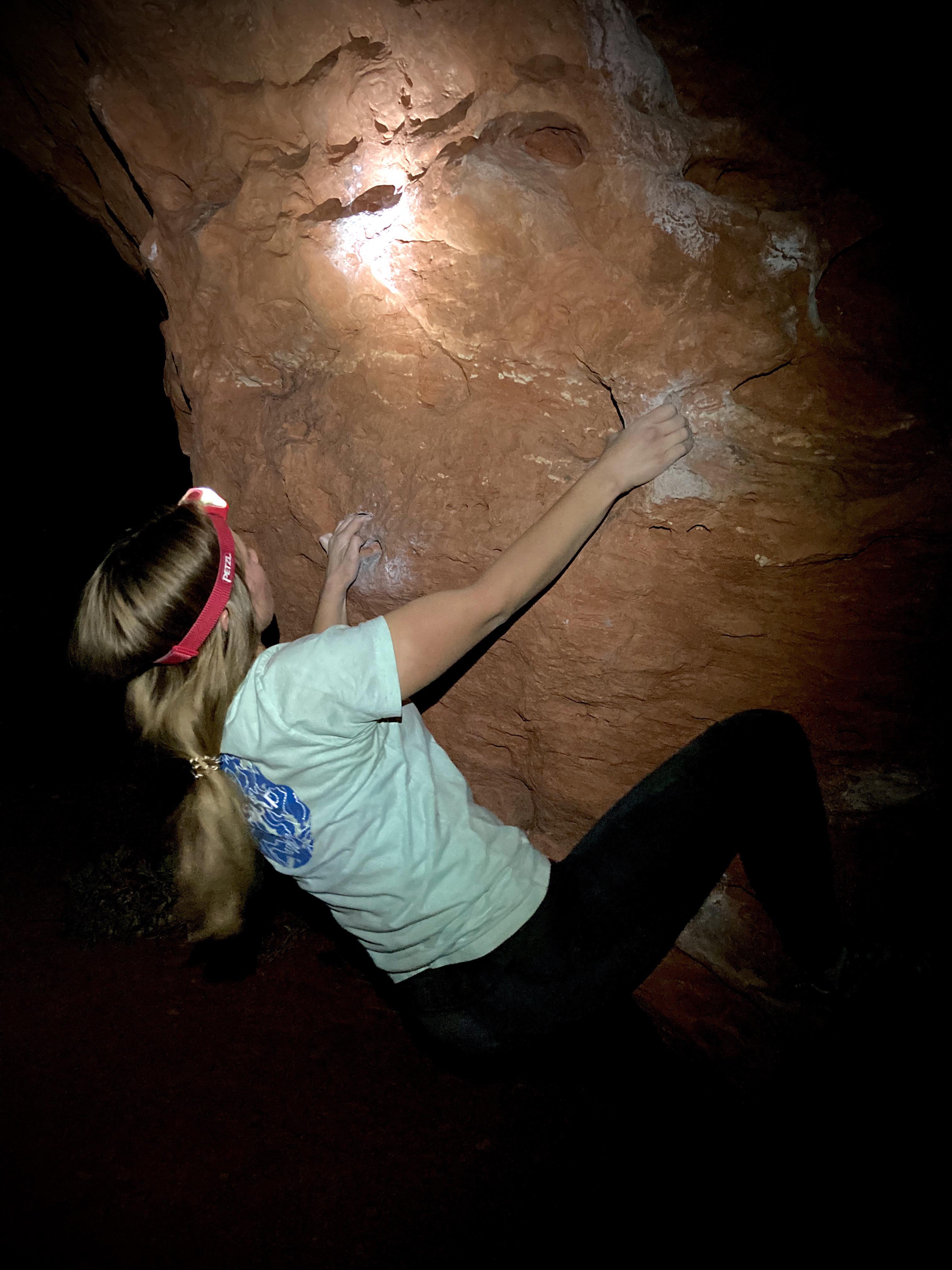 Friend on “The Boob” at Dixie Rocks in St. George, Ut. | Scrolller