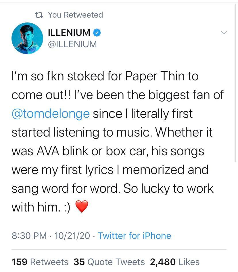 From @Illenium on Twitter: | Scrolller